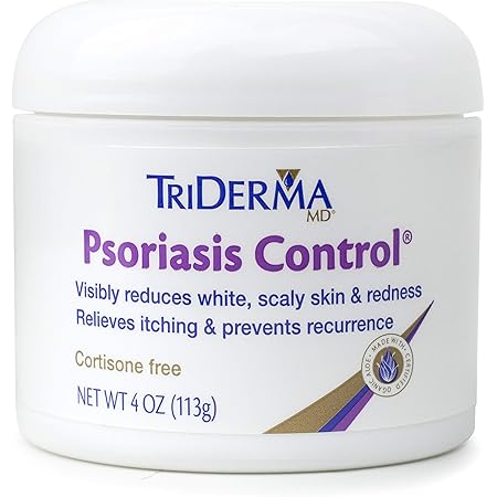 Amazon.com: TriDerma Psoriasis Control Cream 4 Ounces : Health & Household