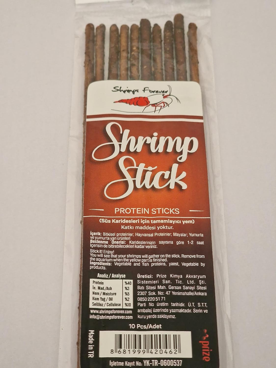 Shrimp/Fish Lollies Protein - Shrimps Forever, 100% pure natural ...