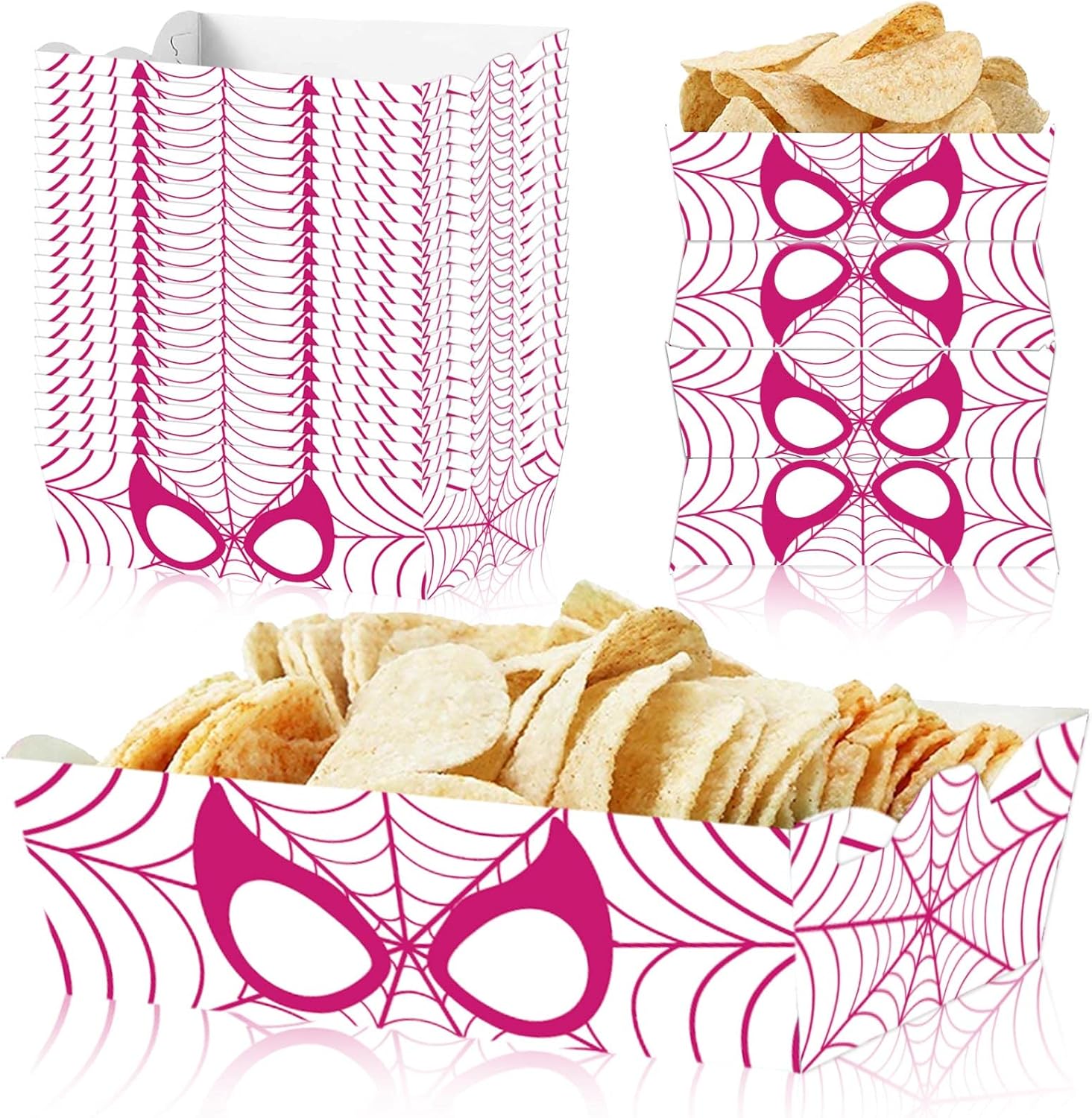 Amazon.com: 30 Pack Spider Gril Birthday Party Supplies,Spider Gril ...