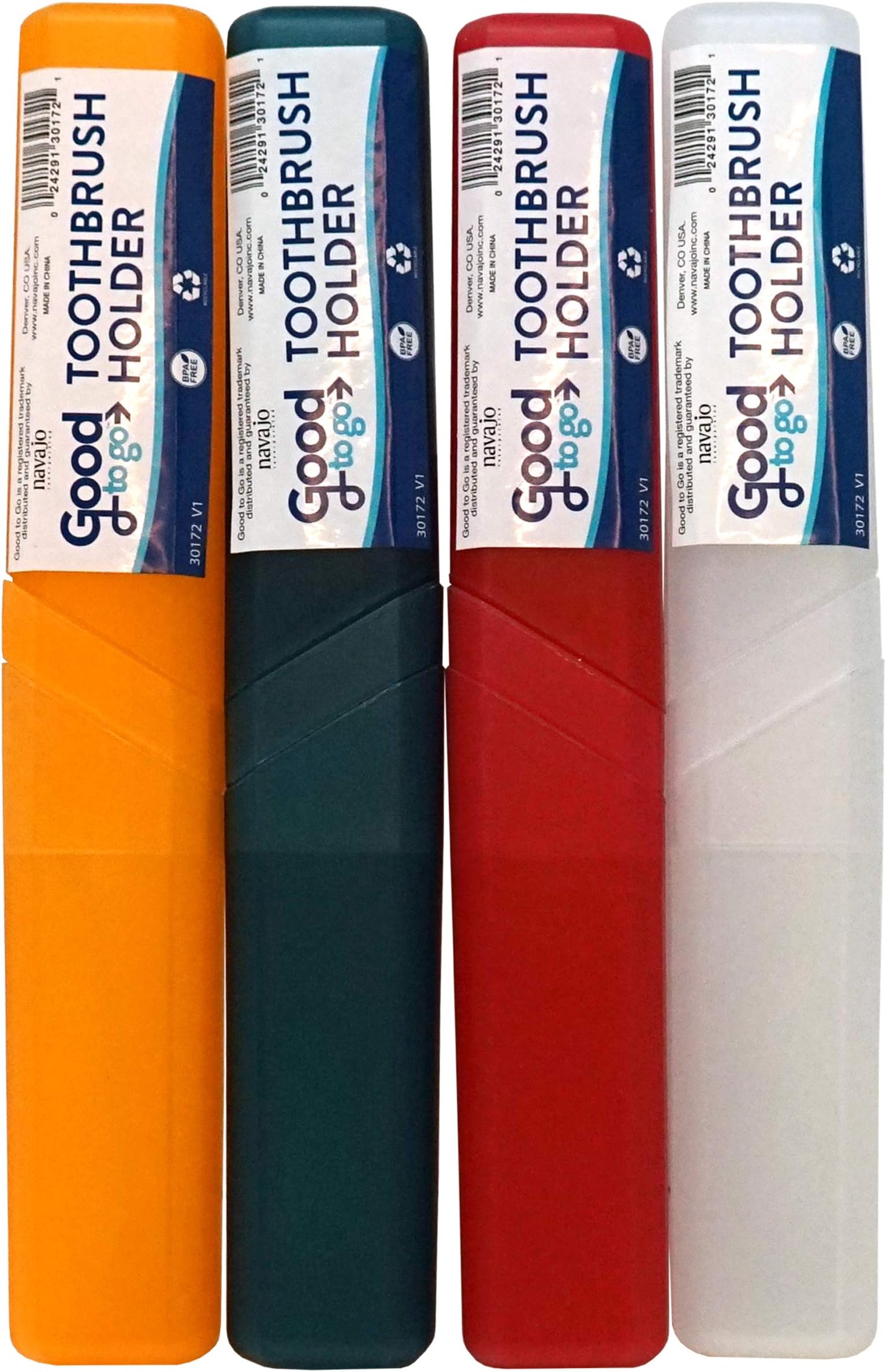 Amazon.com: Handy Solutions Good To Go Toothbrush Holder : Health ...