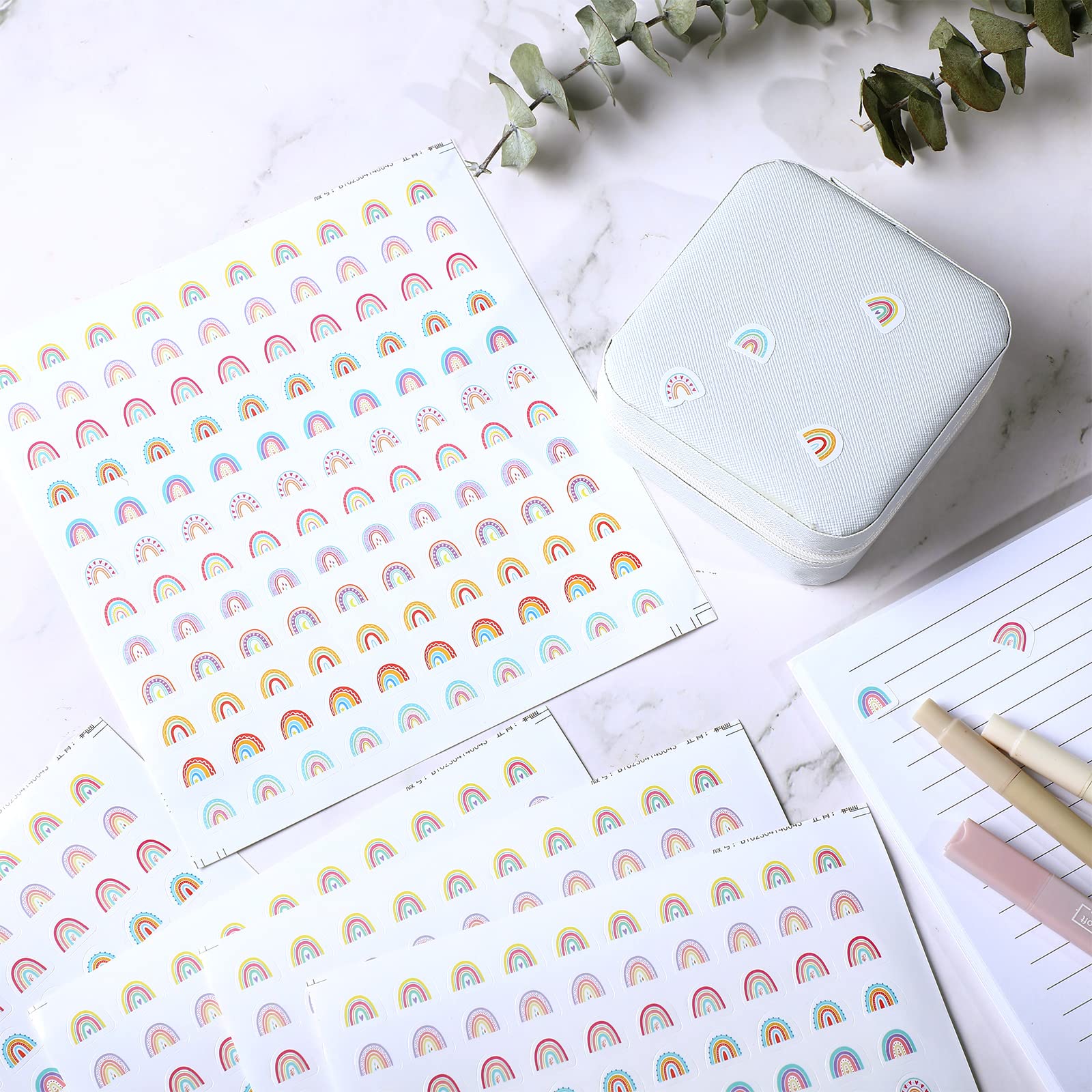 Snapklik.com : 3000 Pcs Small Rainbows Stickers For Kids Mini Rainbows ...