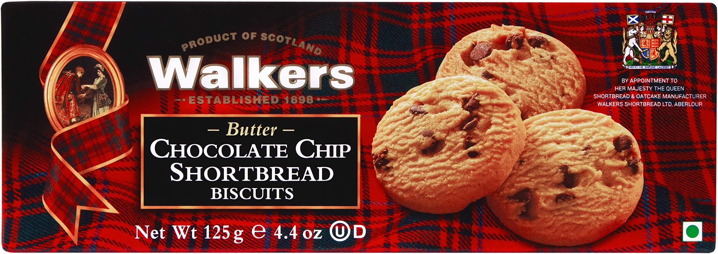 Amazon.com: Walkers Classic Shortbread Chocolate Chip - 4.4 oz ...