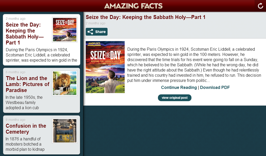 Amazing Facts Ministry - App on Amazon Appstore