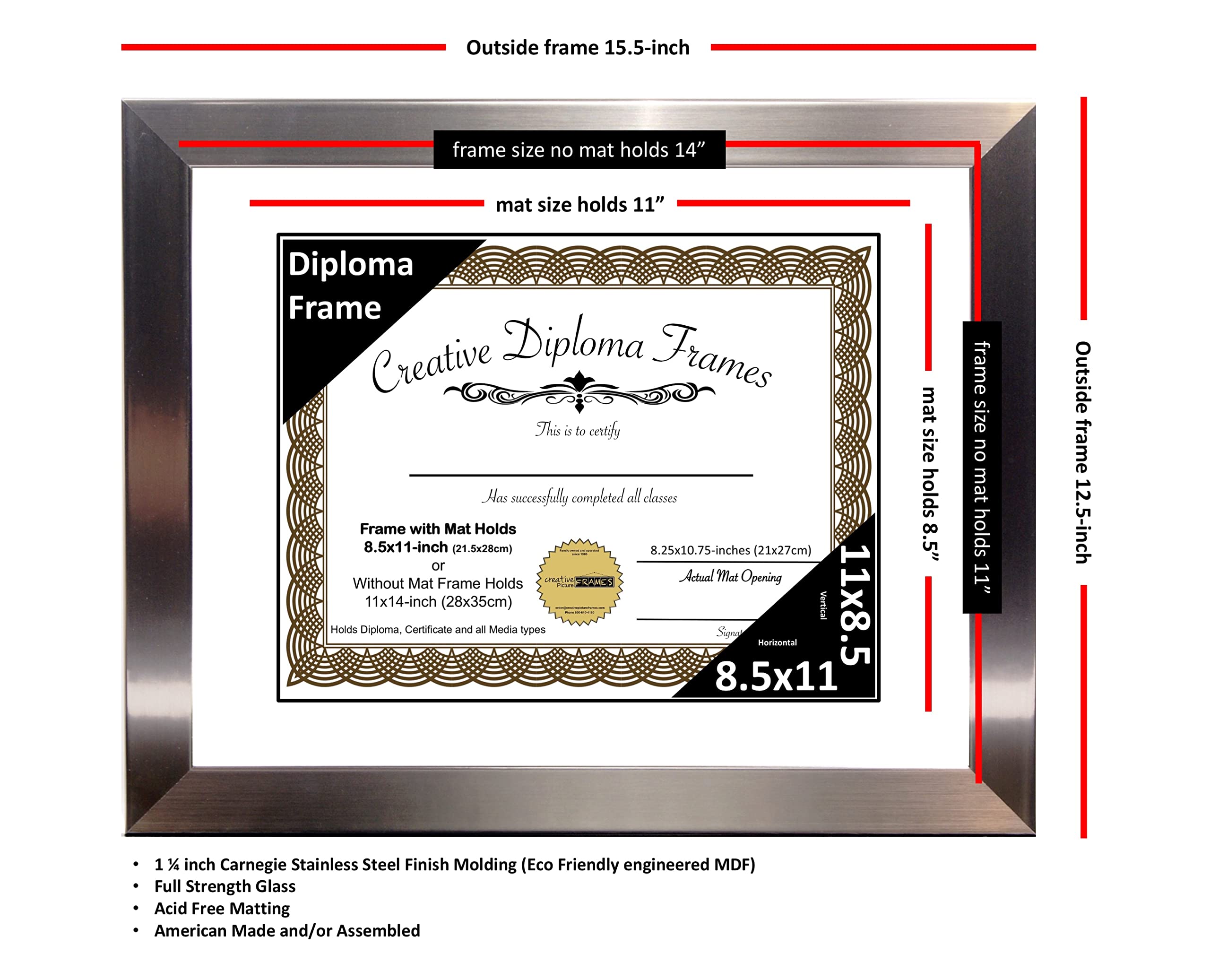 Marcos De Diploma Personalizados Marco De Diploma De Madera Con