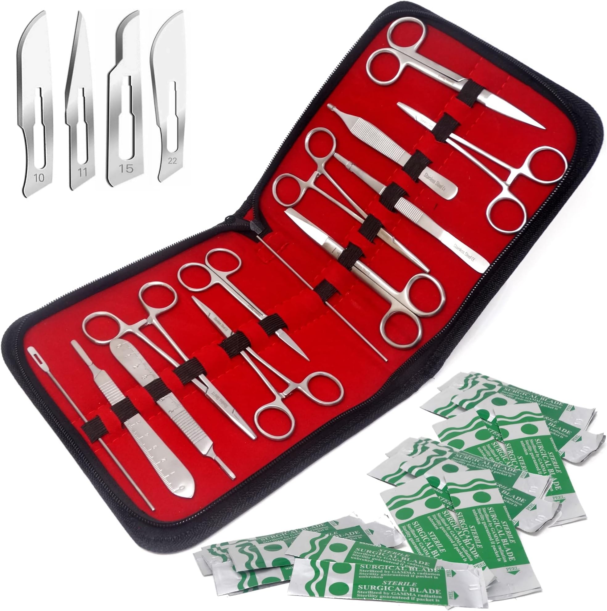 Amazon.com: DR Instruments S-Pak - Veterinary Student Training Kit ...