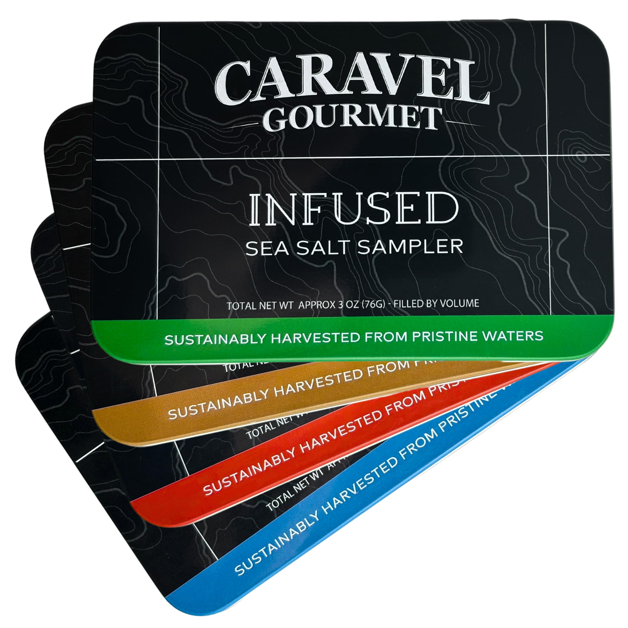 Amazon.com : Sea Salt Gift Set 4-Pack - Infused, Smoked, Spicy and ...