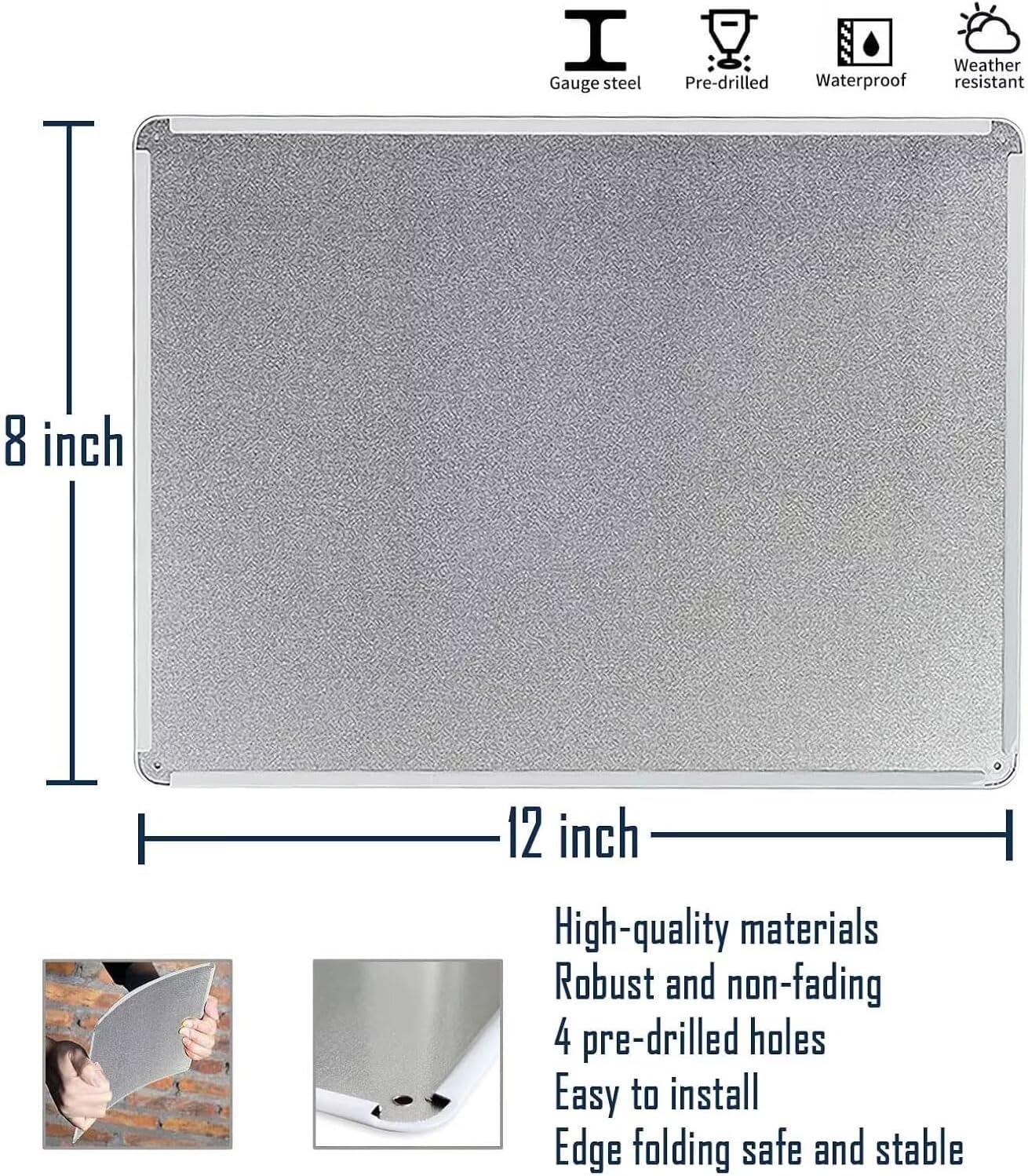 Funny Sarcastic Sign Warning Do Not Dumb Here No Dumb Area Metal Tin ...