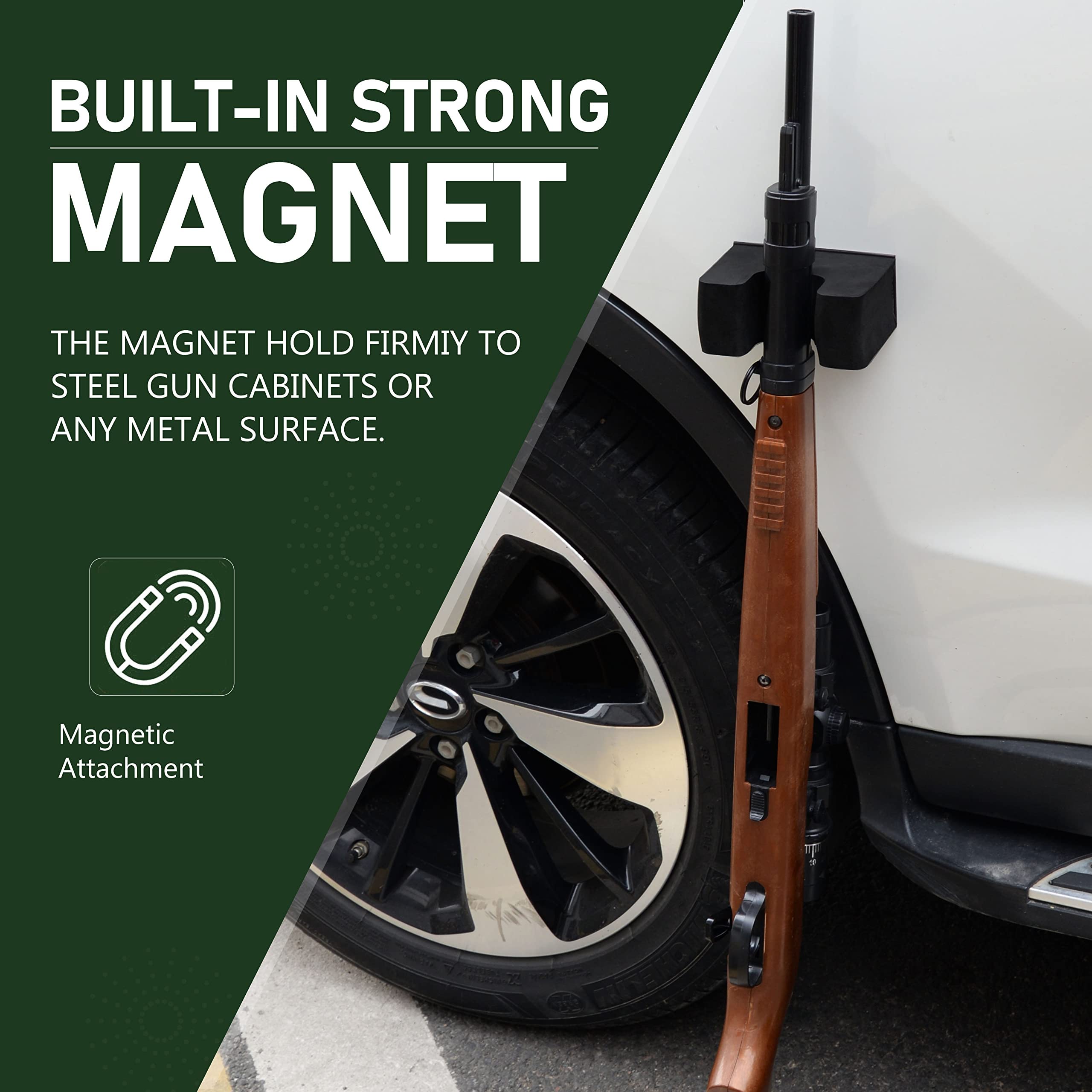 Snapklik.com : Adoreal 2 Pack Durable Rifle Barrel Rack For Gun Storage ...