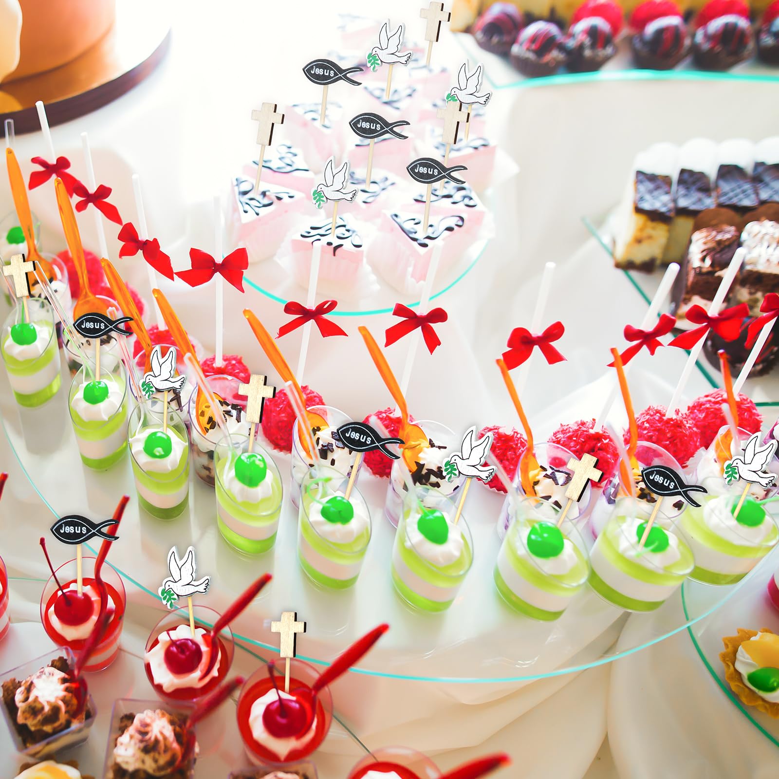 Snapklik.com : 100 Pcs First Holy Communion Cocktail Picks 4.7 Inch ...