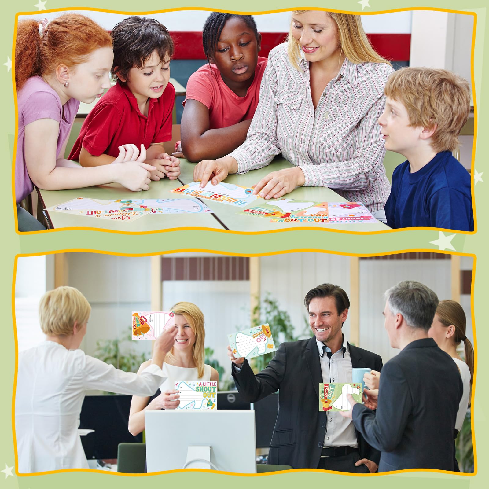 Snapklik.com : 200 Count Shout Out Cards For Teachers Students ...