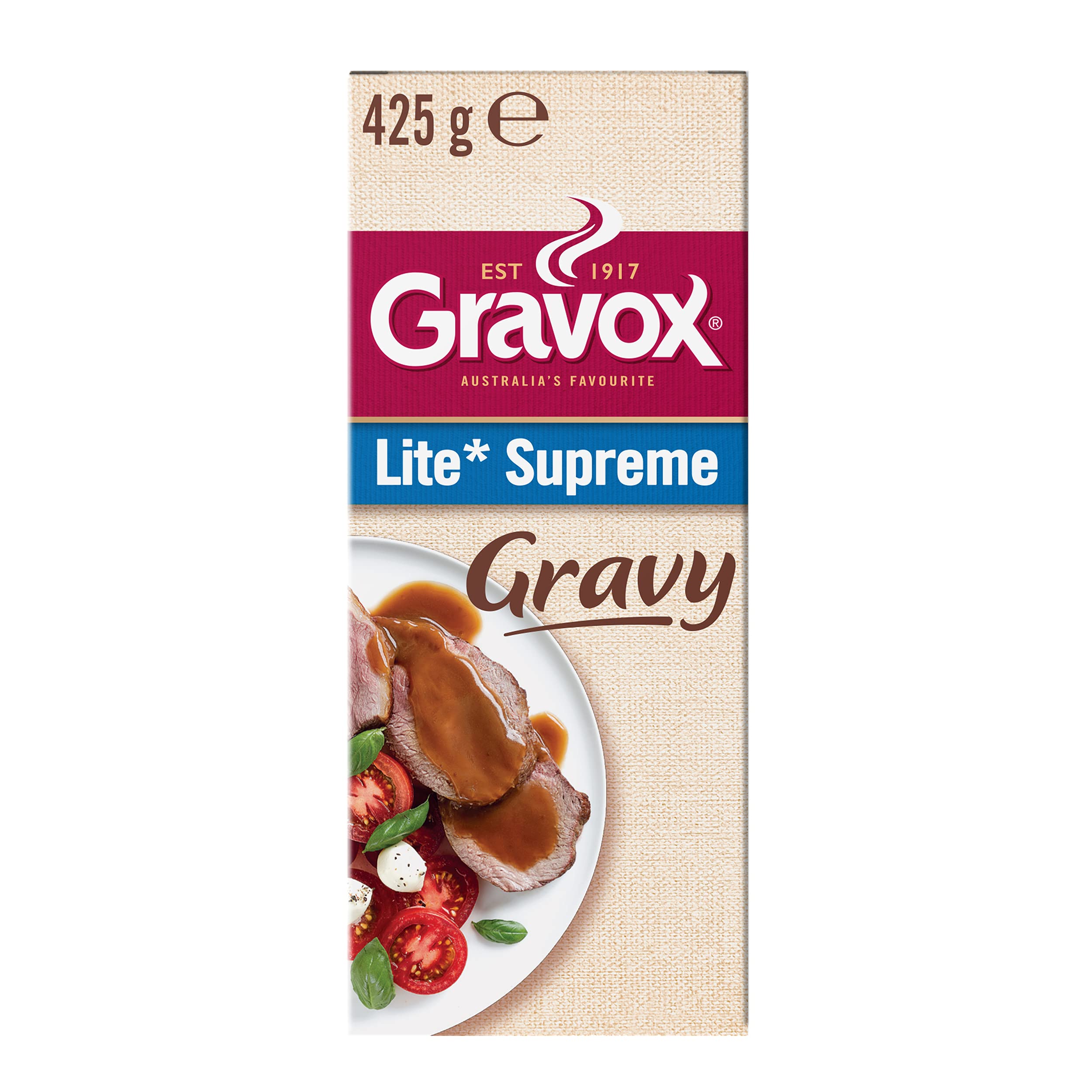 Gravox Lite Supreme Gravy Mix Sachet for Gravy and Liquid Stock Instant ...