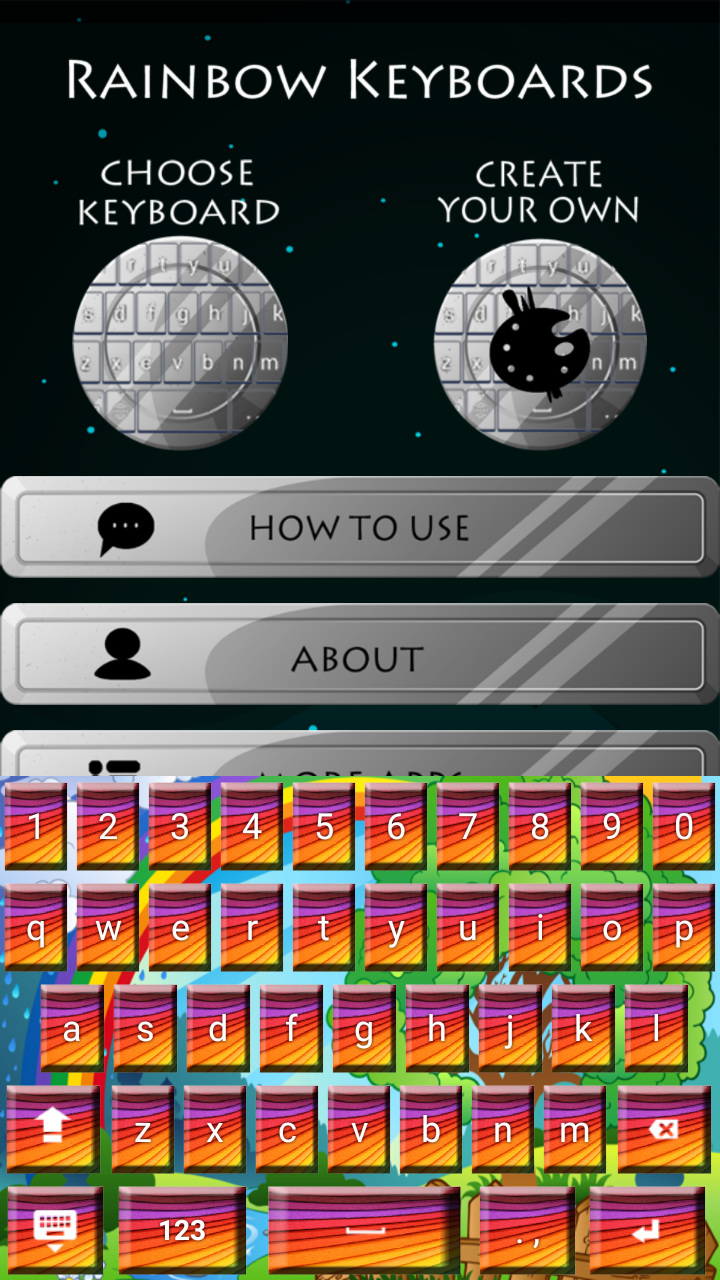 Rainbow Keyboards - App on Amazon Appstore