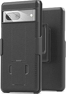 Amazon.com: Encased DuraClip Designed for Google Pixel 7 Case with Belt Clip and Kickstand ...