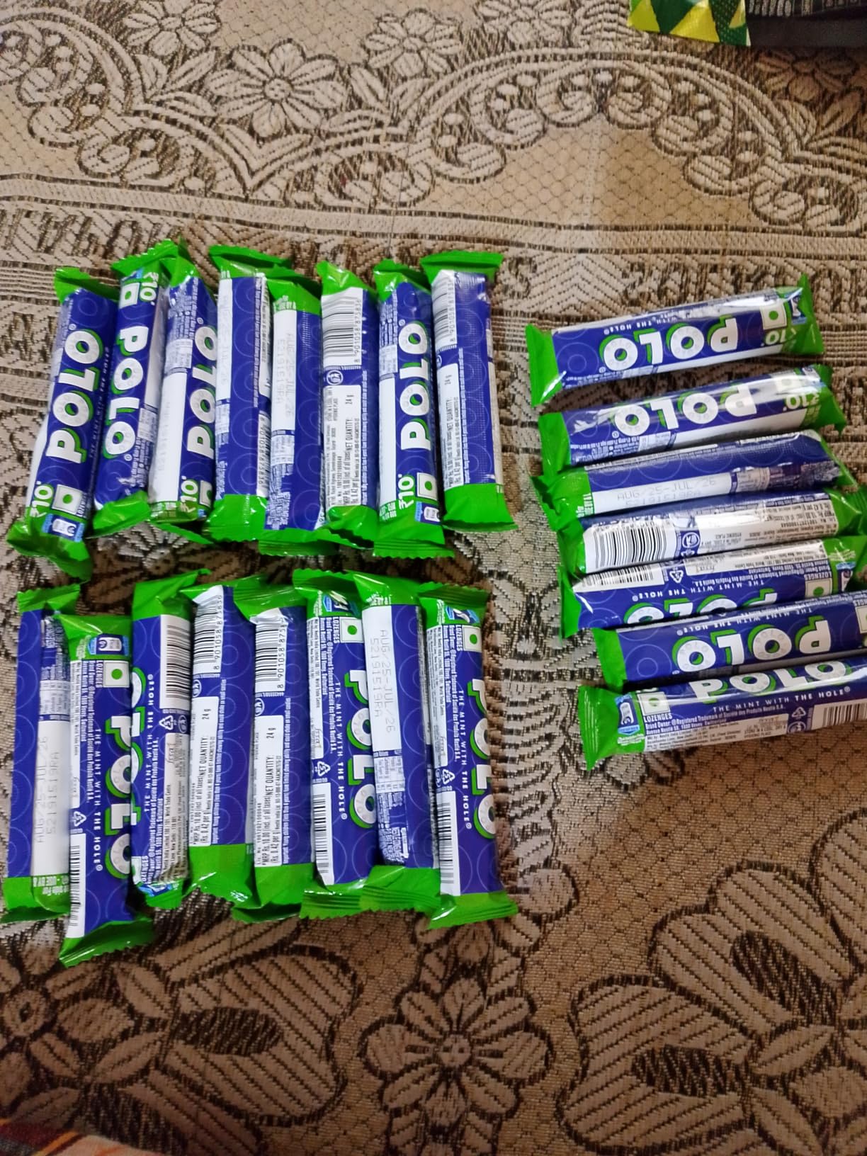 POLO Mint, 24g Box, Count of 24, 576g/648g (weight may vary) : Amazon ...
