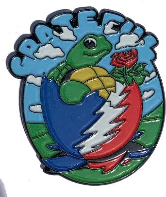 Amazon.com: PIN Grateful Terrapin Hatching HAT PIN Deadhead Hippy Alloy ...