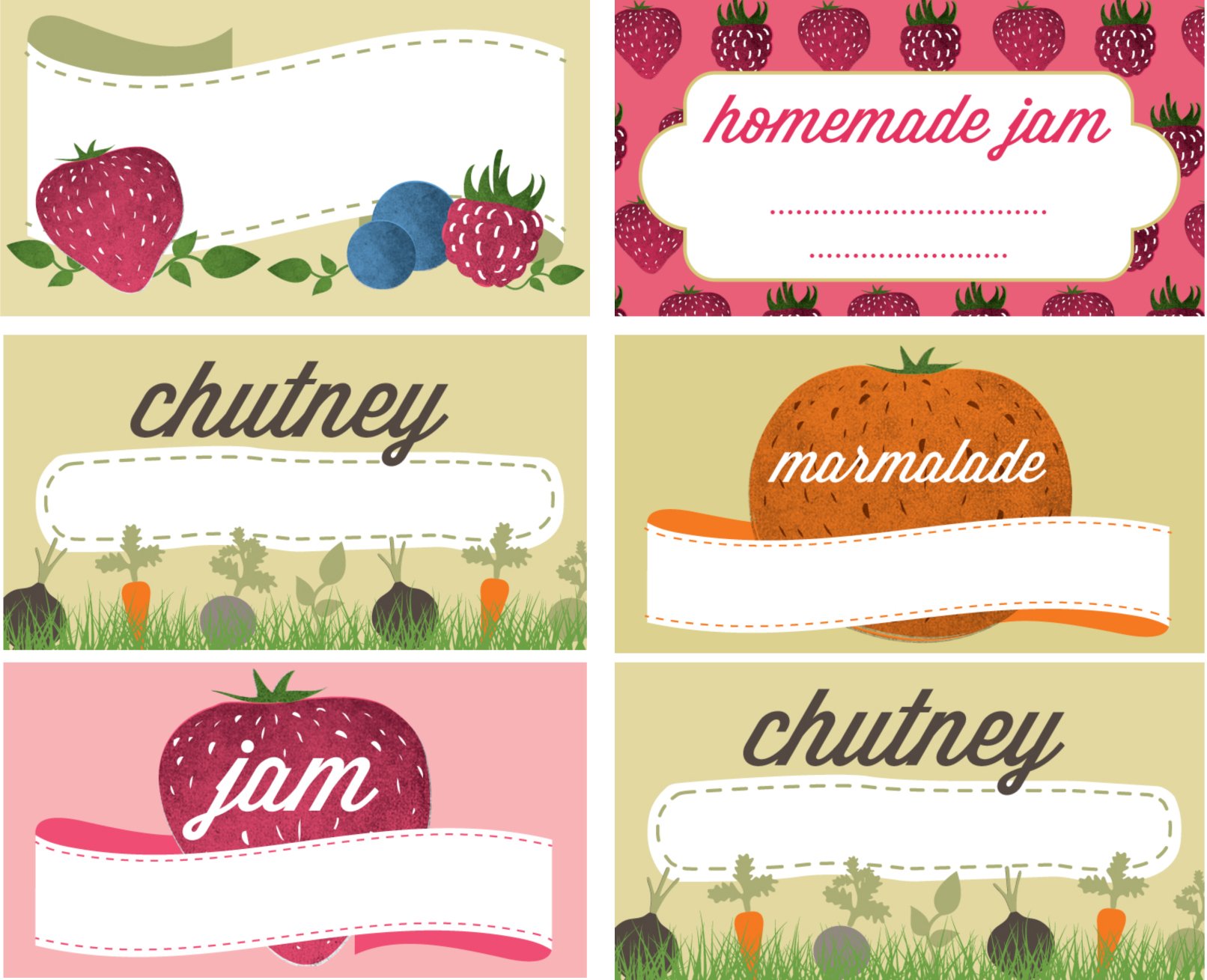 Nutley's Jam & Preserve Jar Labels, Pack of 144 : Amazon.co.uk: Home ...