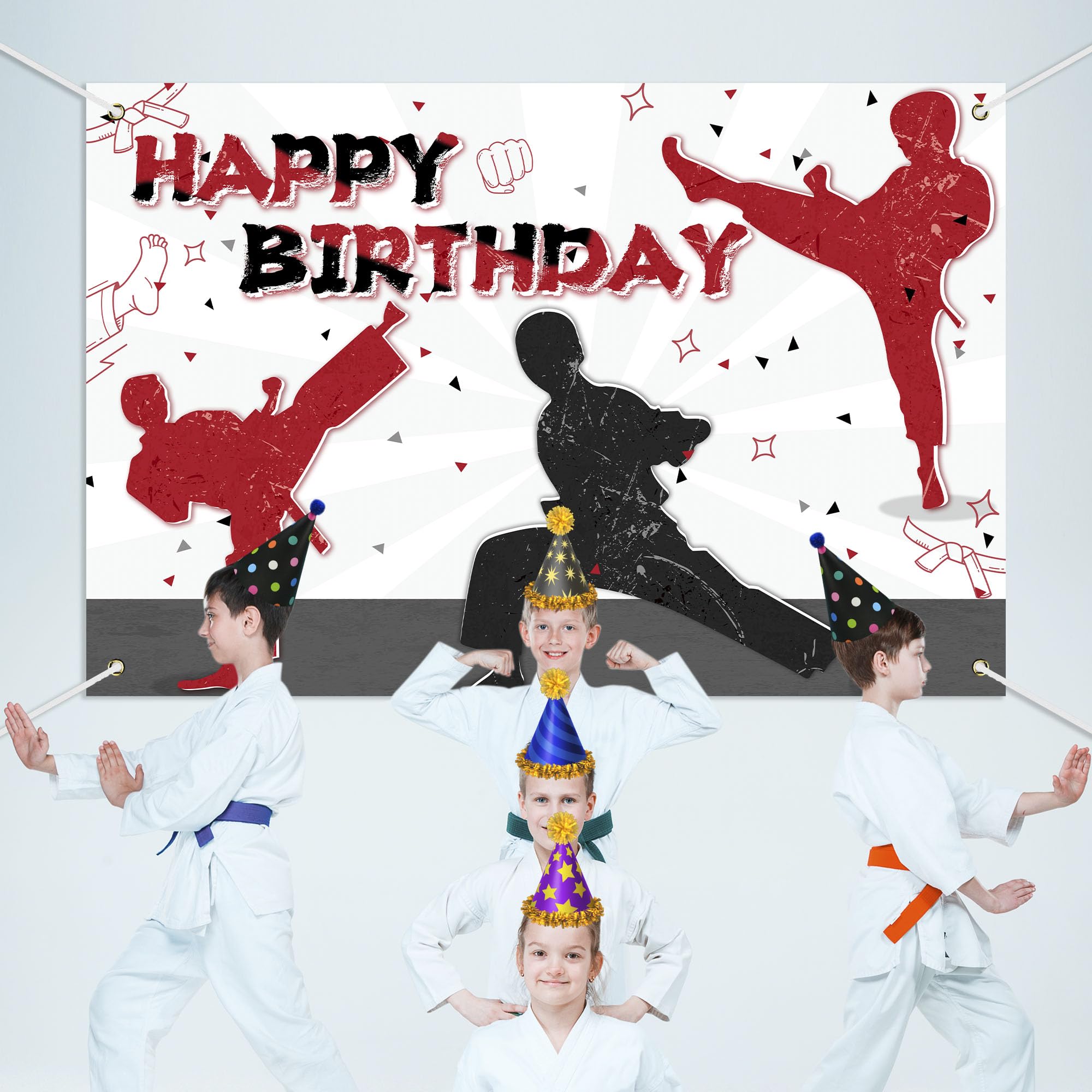 Happy Birthday Karate Boy Clip Art Karate Birthday Card, Martial Arts,
