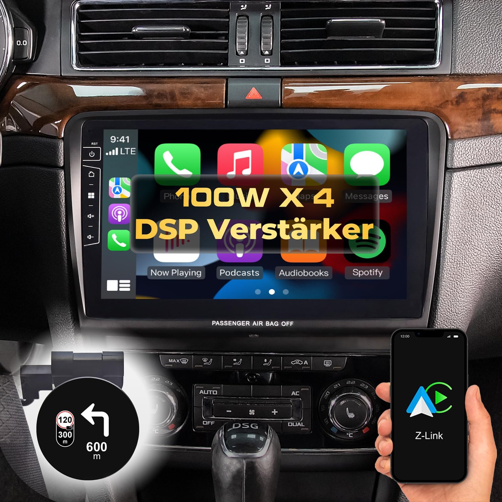 DYNAVIN Android Autoradio GPS pour Peugeot 3008 5008; 9 Pouces Radio ...