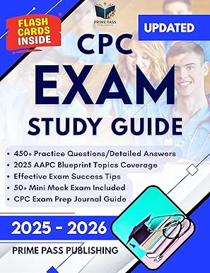 CPC Exam Study Guide 2025 - 2026: Master 450+ Realistic Questions ...