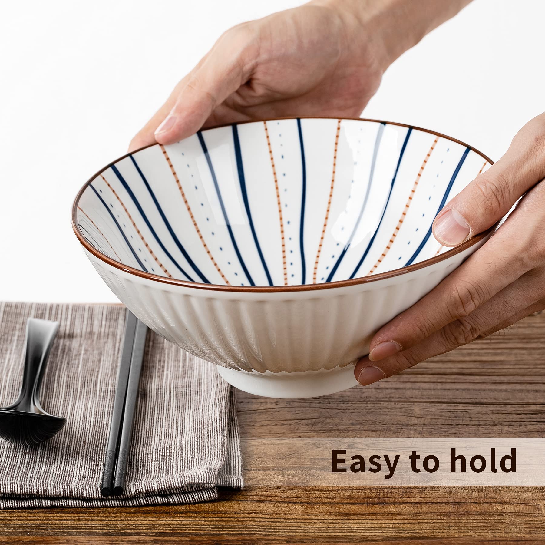 Snapklik.com : JH JIEMEI HOME Ramen Bowls