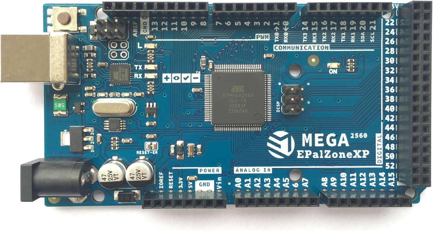 Amazon.com: ePalZoneXP MEGA 2560 R3 ATMEGA2560 ATMEGA16U2 Compatible ...
