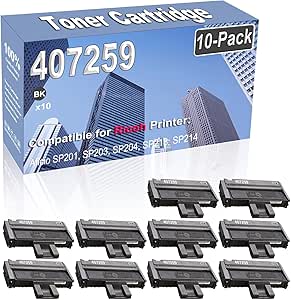 Amazon.com: Credibility Store 10-Pack (Black) Compatible High Capacity ...