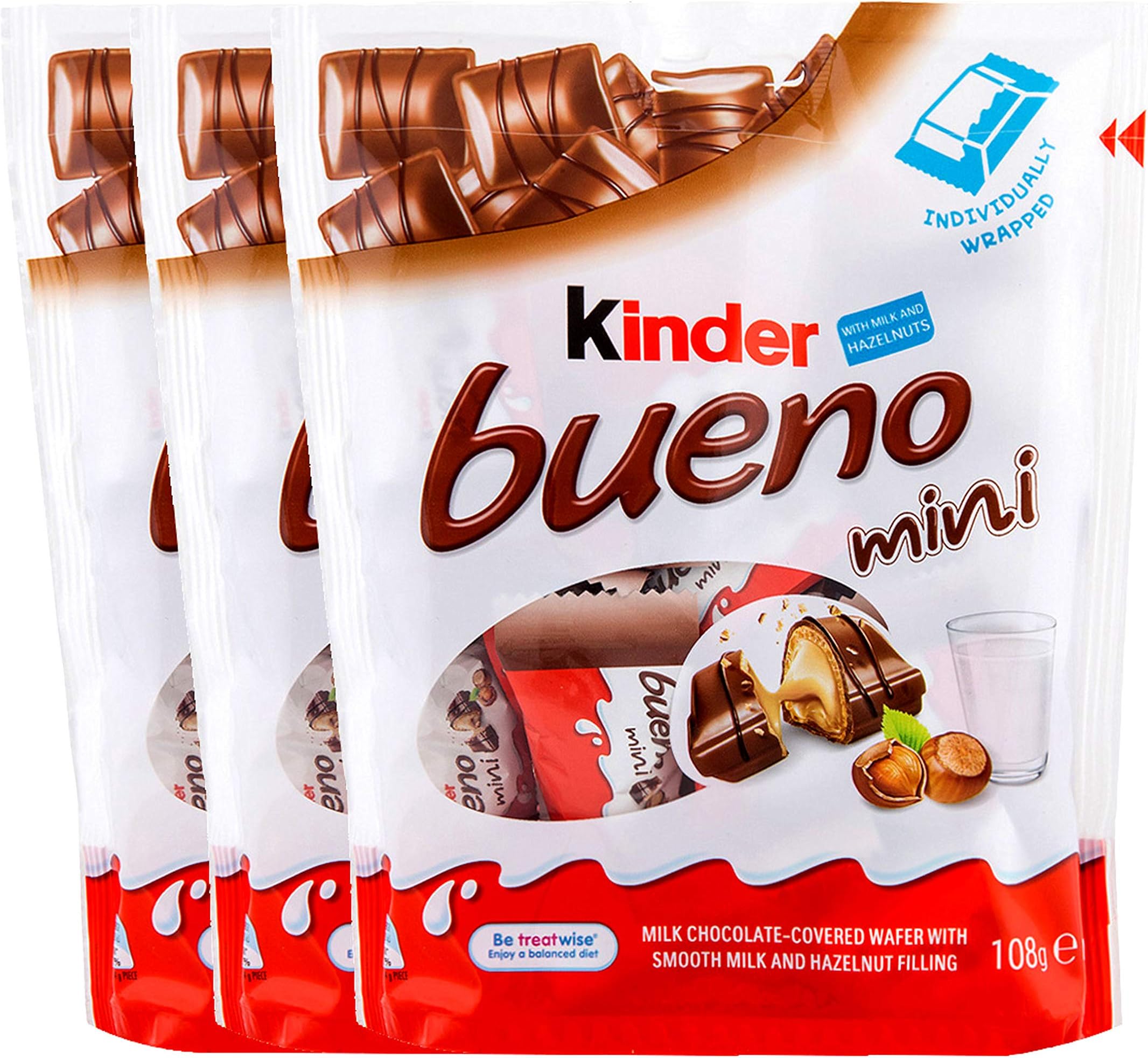 Amazon.com: Kinder Chocolate Mini, 29.2 oz Bulk Pack, Up to 138 Minis ...