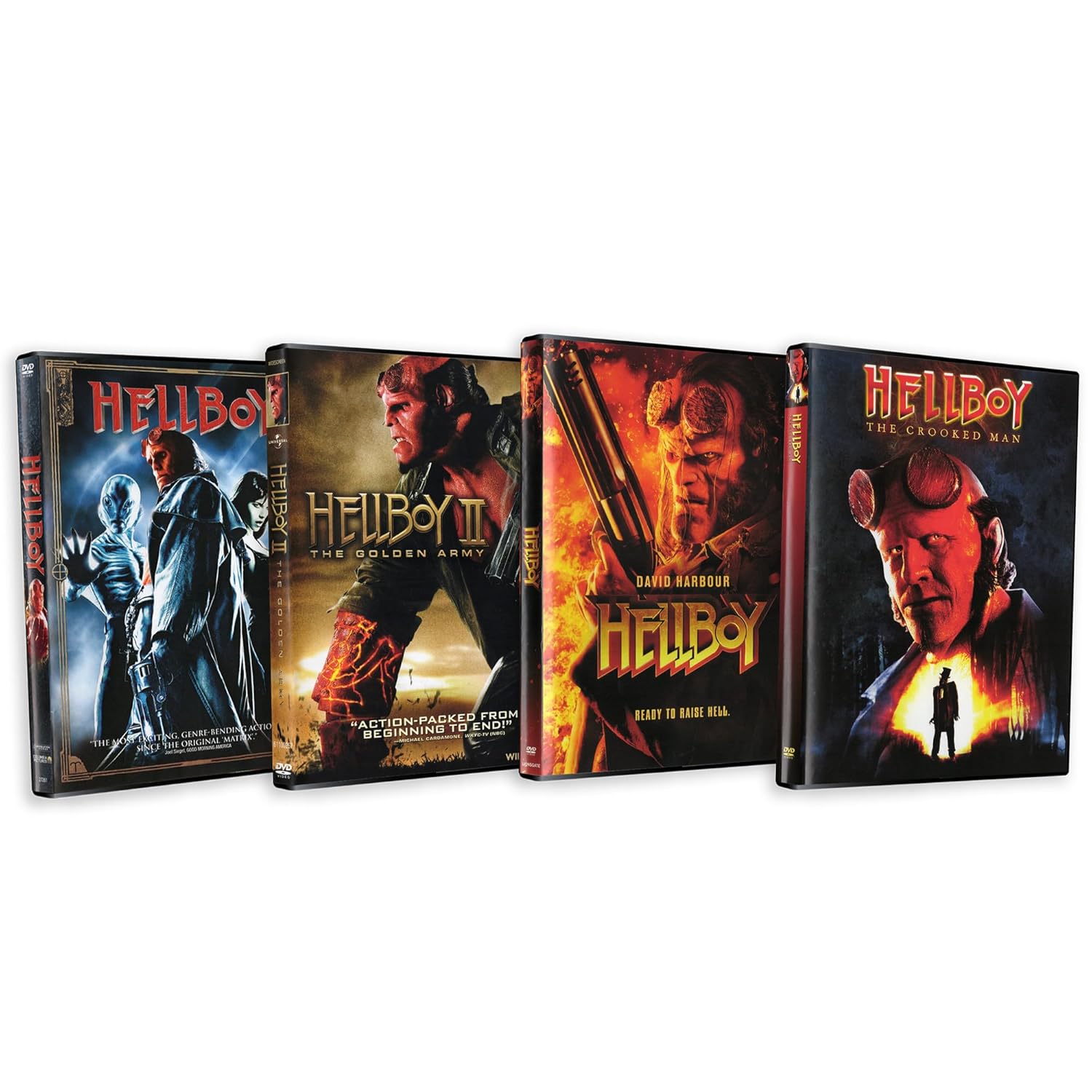 Amazon.com: Complete Hellboy Saga - "All Rings Of Hell" DVD Collection ...