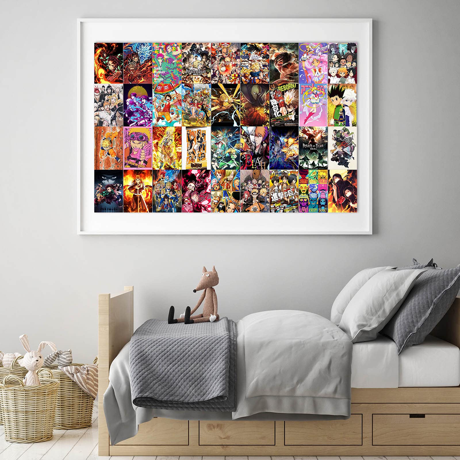 Anime Collage Kit for Wall Manga Aesthetic Pictures Posters Dorm Decor ...