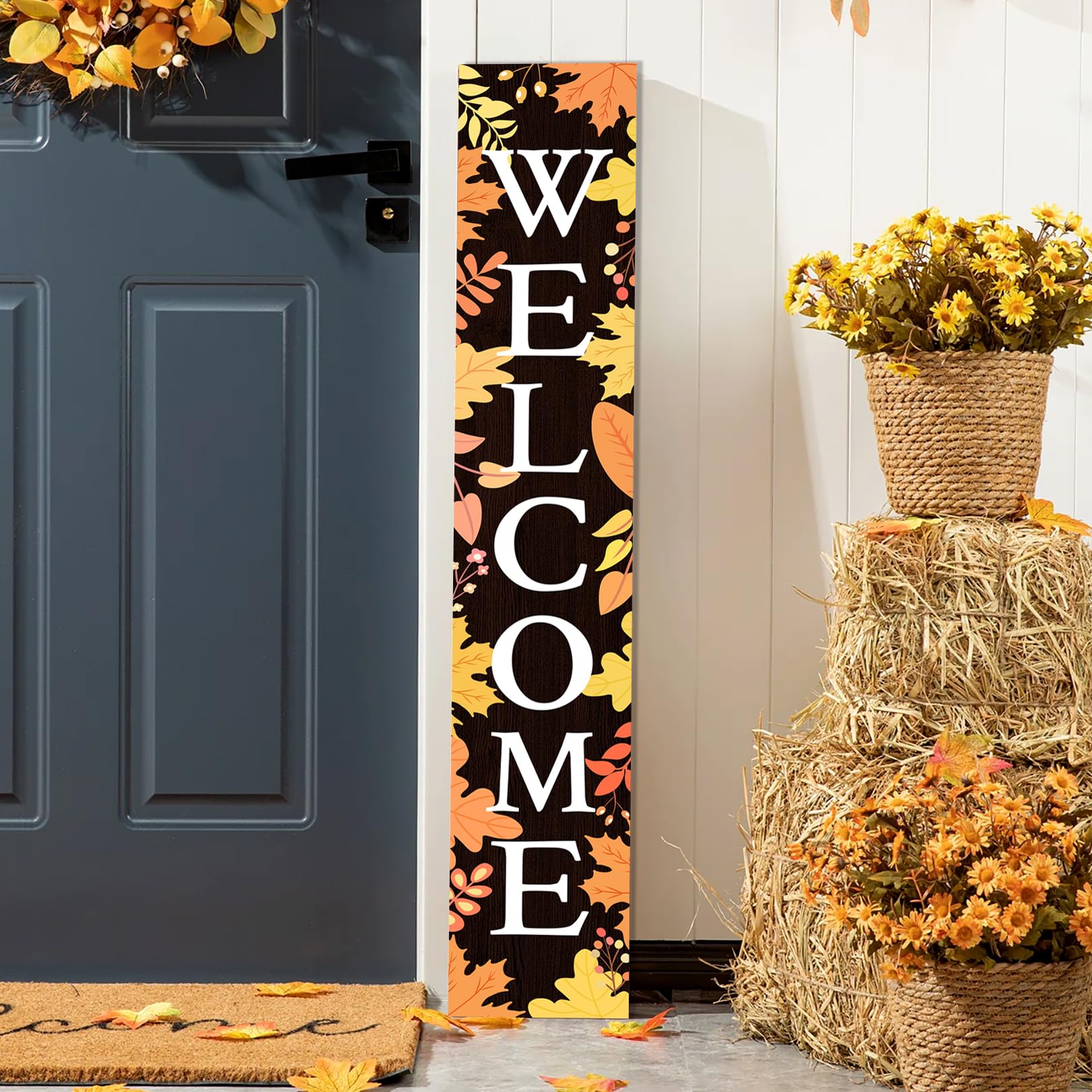 Fall Welcome Sign