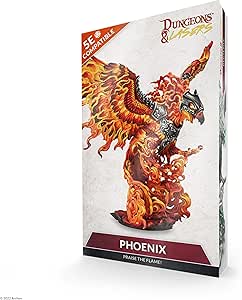 Amazon.com: Dungeons & Lasers Phoenix Miniature Figure - 6.1" Height ...