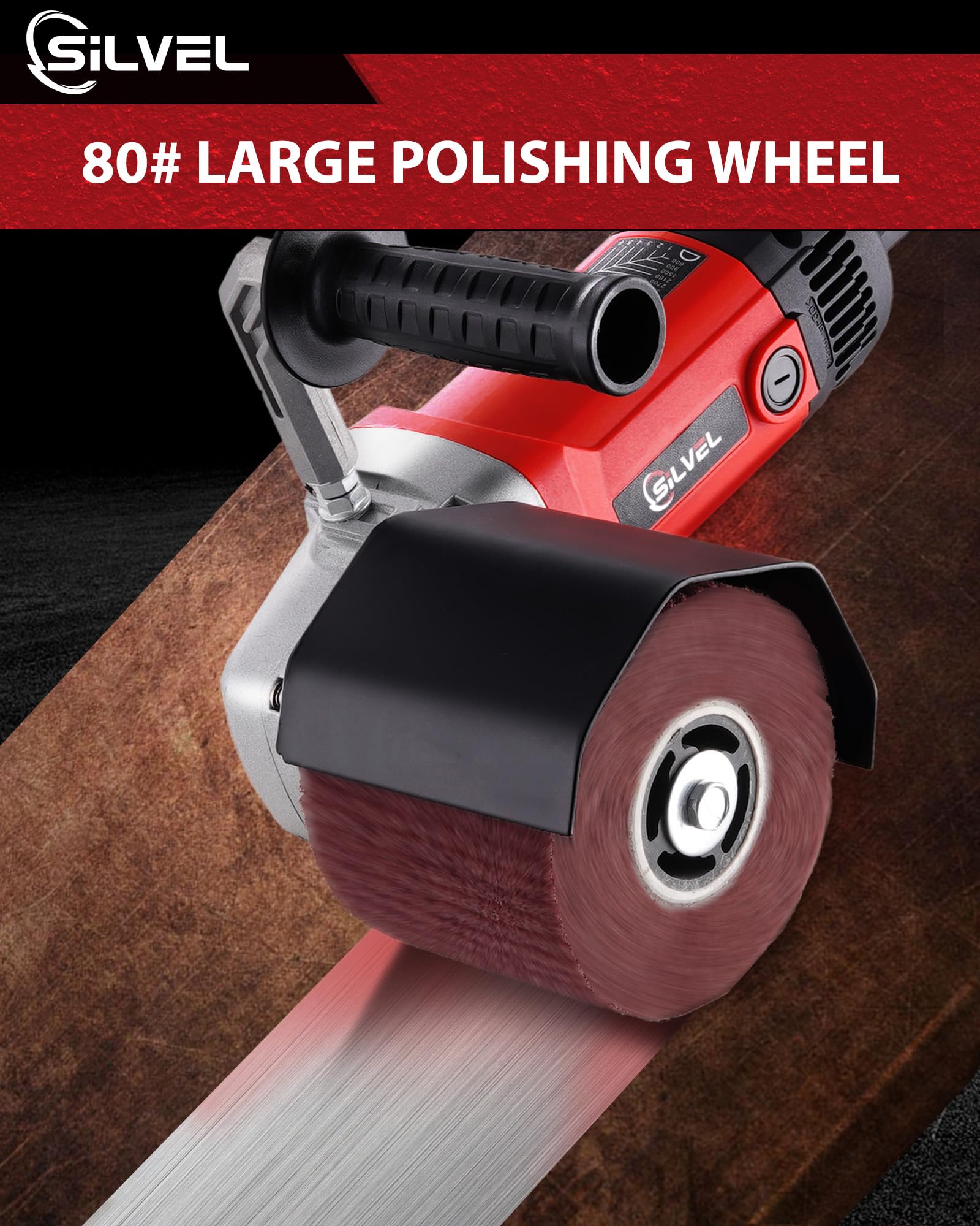 Snapklik.com : SILVEL 1400W Burnishing Polishing Machine, 110V Handheld ...