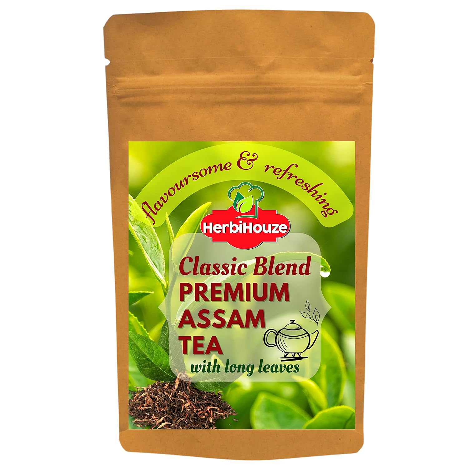 HerbiHouze Premium Assam Gold Tea | 100 grams | 50 cups : Amazon.in ...