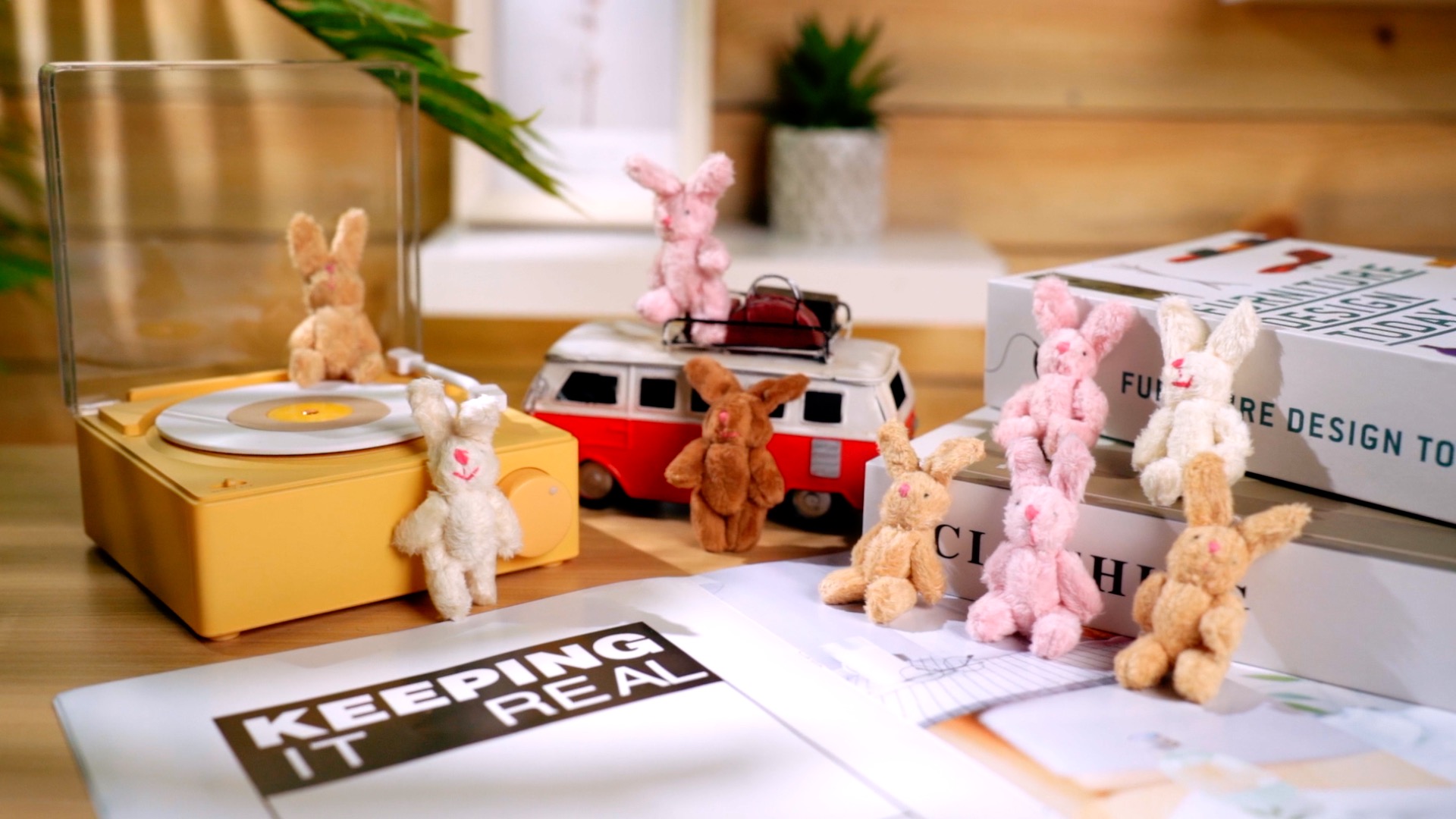 Watch Mini Plush Rabbit Small Bunny Doll Stuffed Animal Toys on Amazon Live