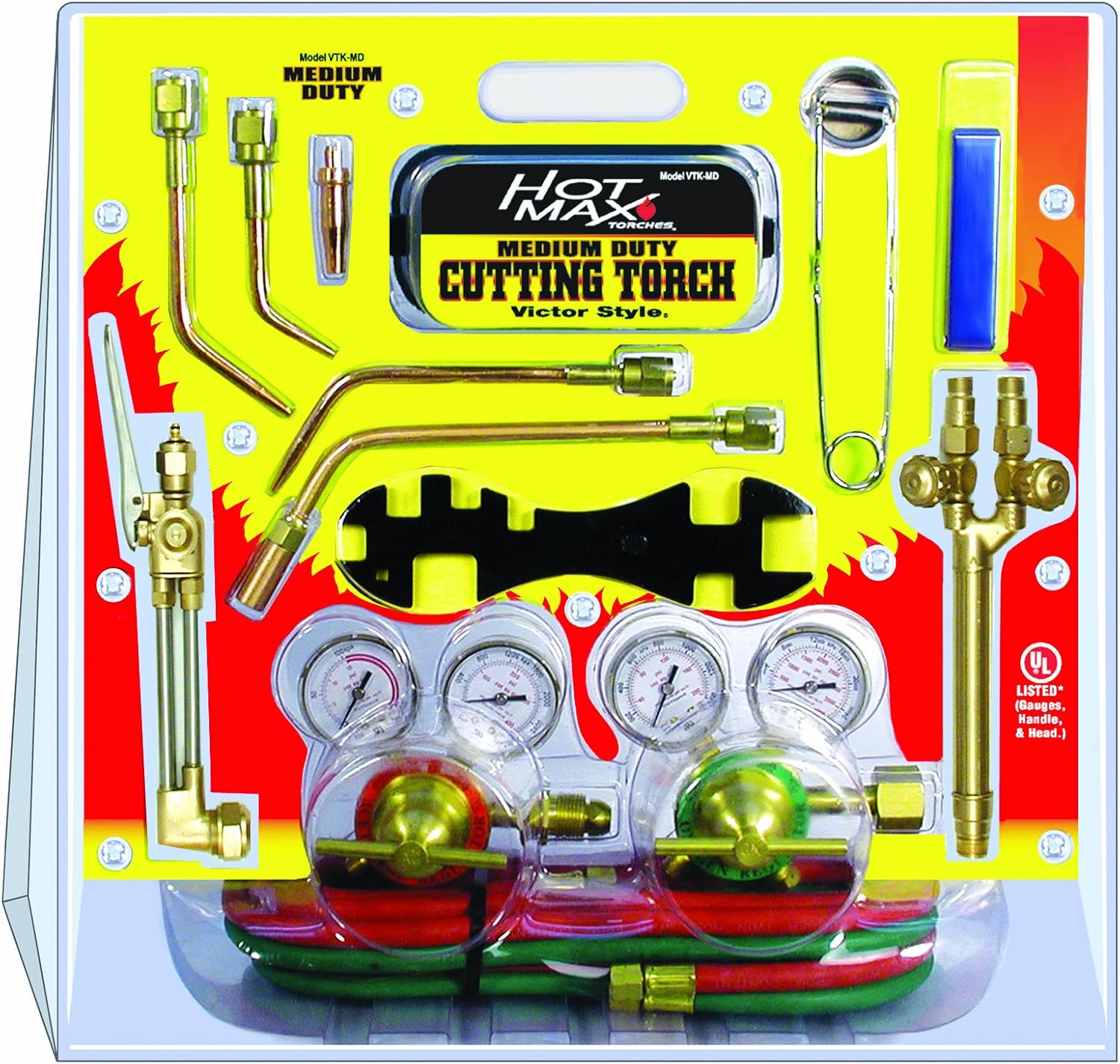Amazon.com: Battat Hot Max VTK-MD Victor Style Medium Duty Torch Kit ...