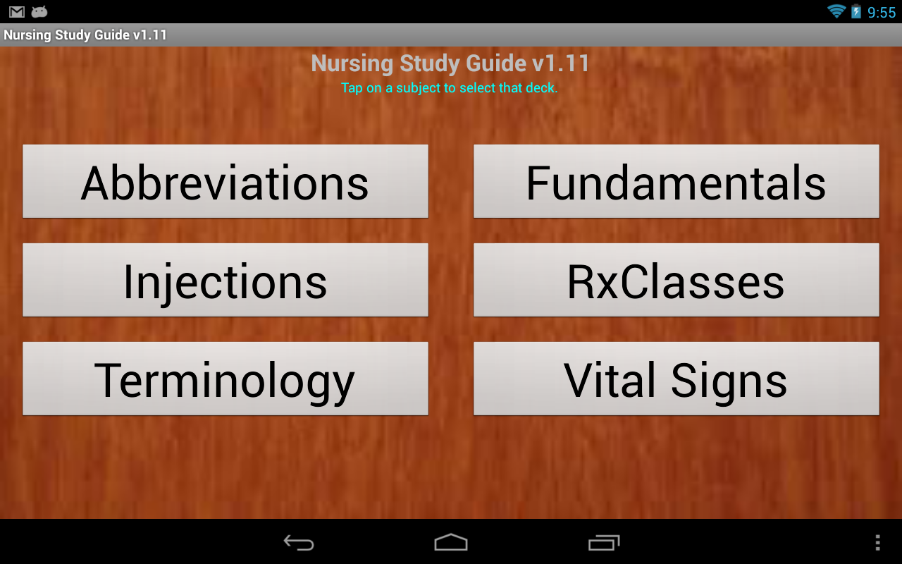 Nursing Study Guide - App on the Amazon Appstore