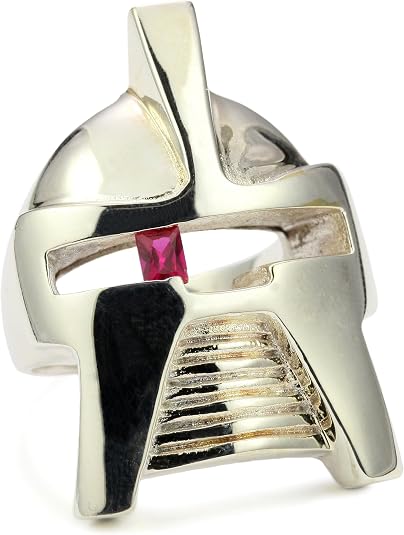 Amazon.com: HAN CHOLO "Precious Metal" Big Cylon Ring Sterling, Size 10 ...