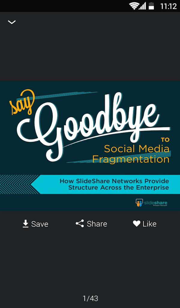 SlideShare Presentations - App on Amazon Appstore