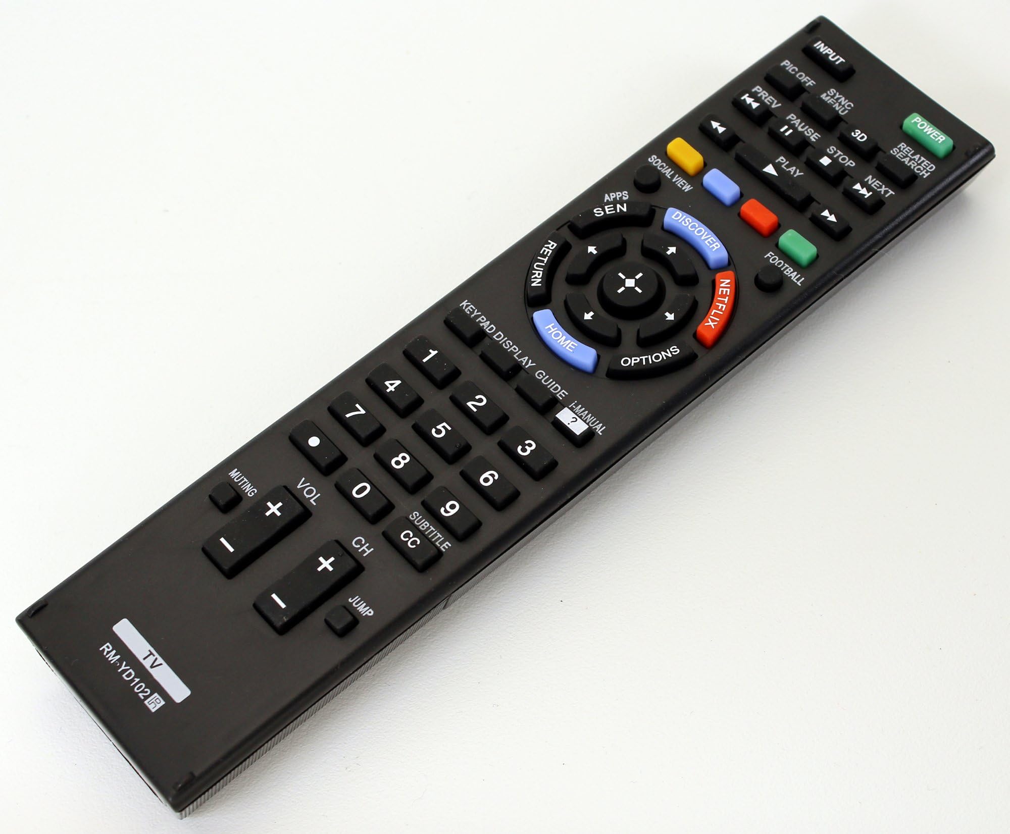 Amazon.com: RRC Universal Remote Control for Sony LCD LED Smart TV RM ...
