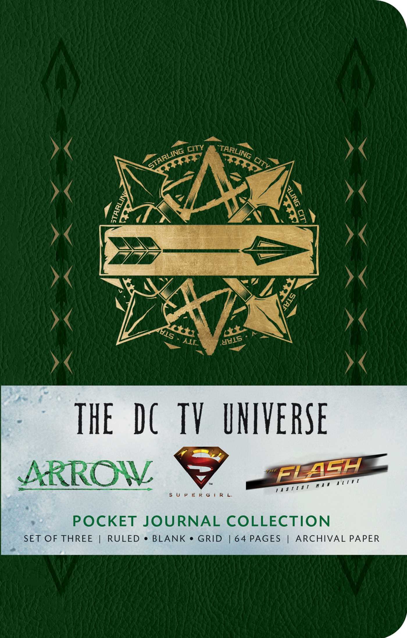 The DC TV Universe: Pocket Notebook Collection (Set of 3) (Comics ...
