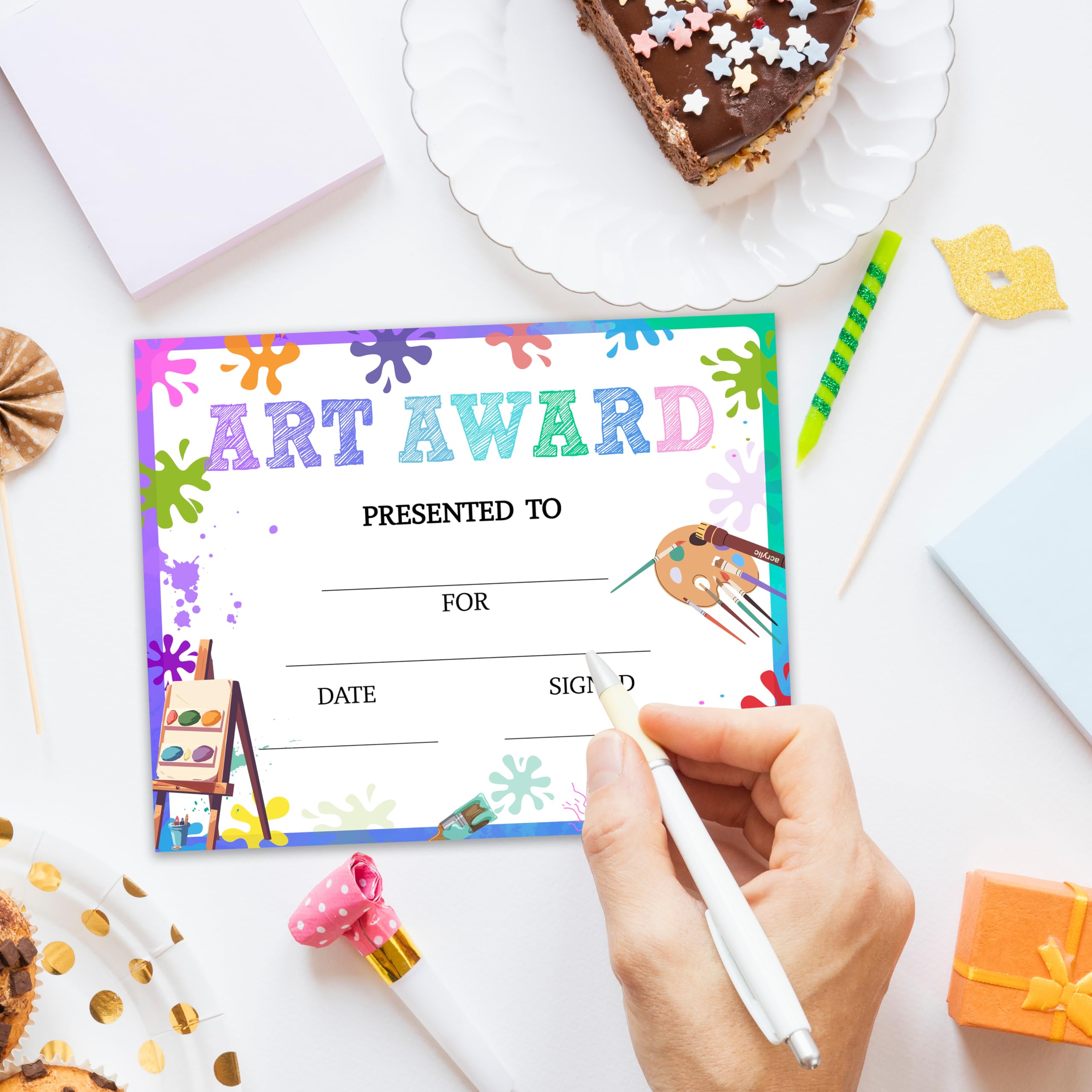 Printable Art Award Certificates Reflections Art Program Award