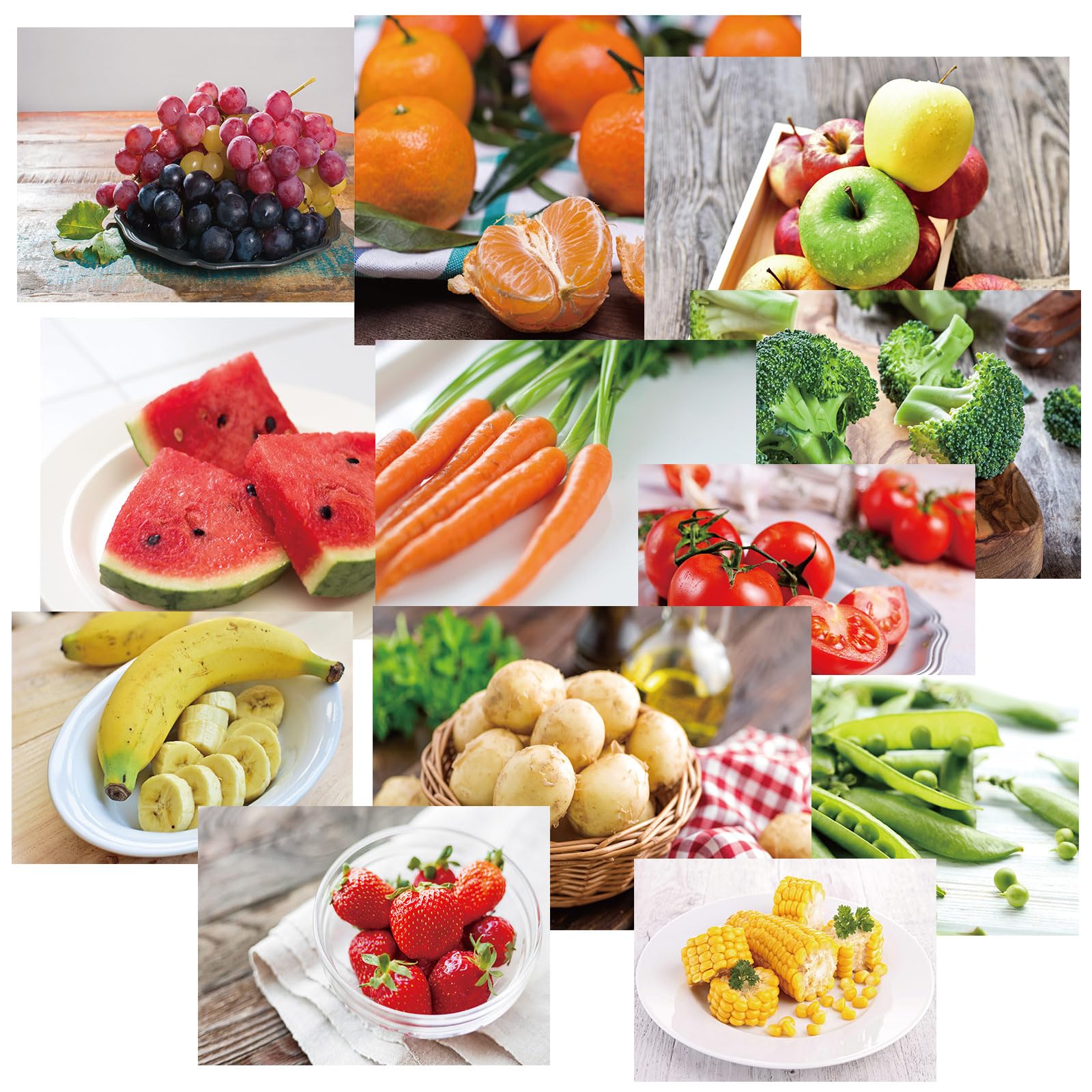 Healthy Food Collage For Kids Healthy Foods Posters, Worksheets, And