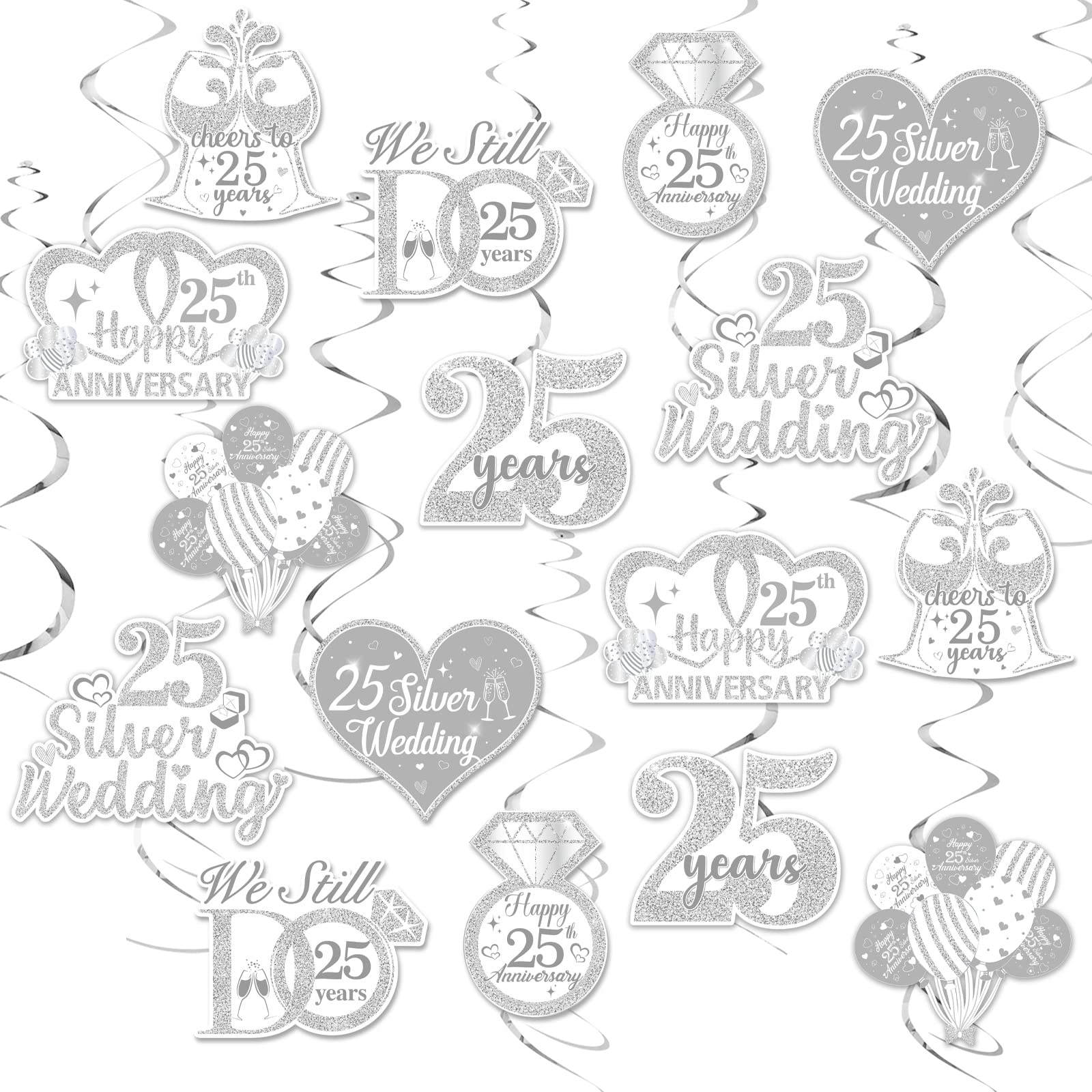 Silver Anniversary Clipart