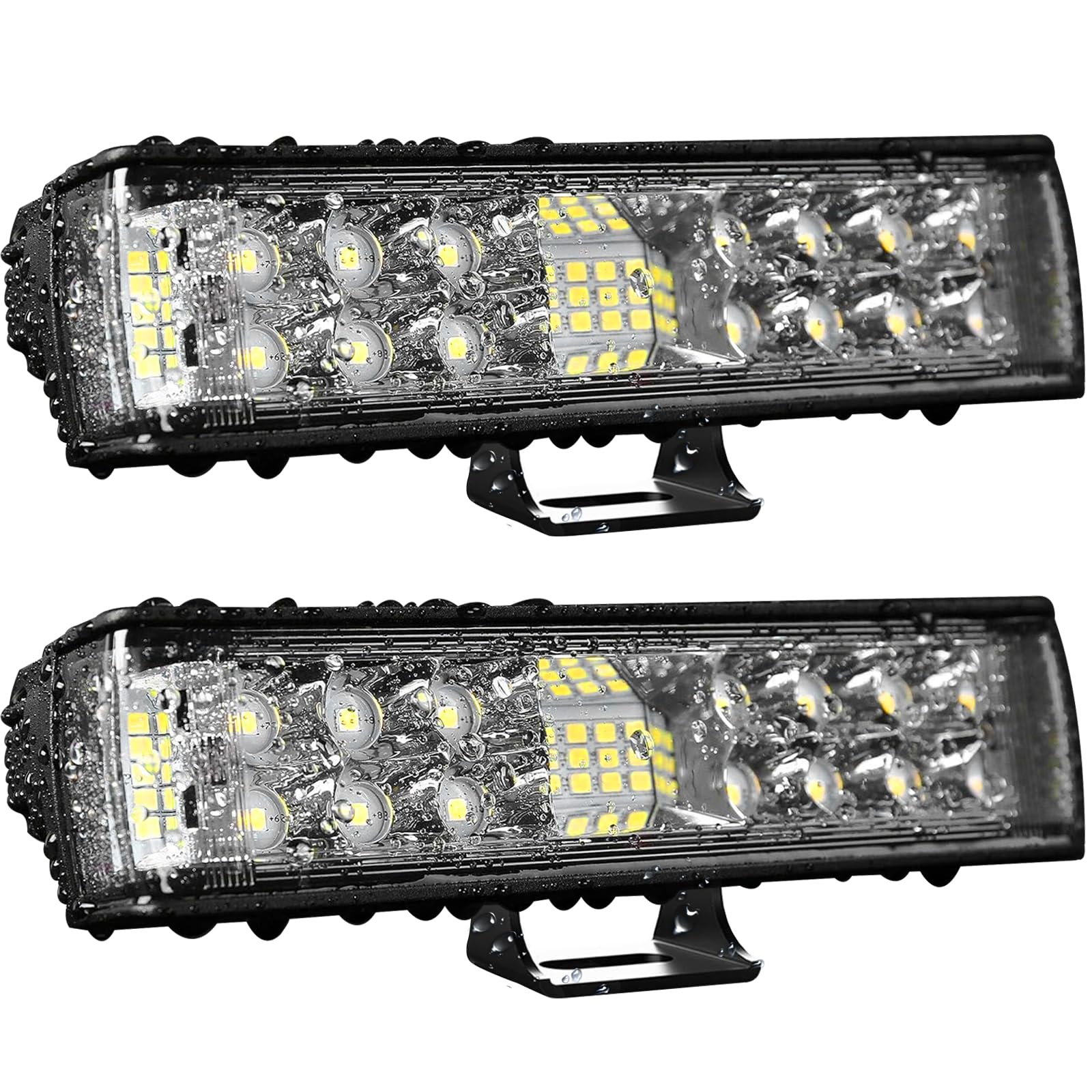 Amazon.com: LIGBT 2PCS LED Light Bar 6 Inch Led Pods Light 60W Side ...