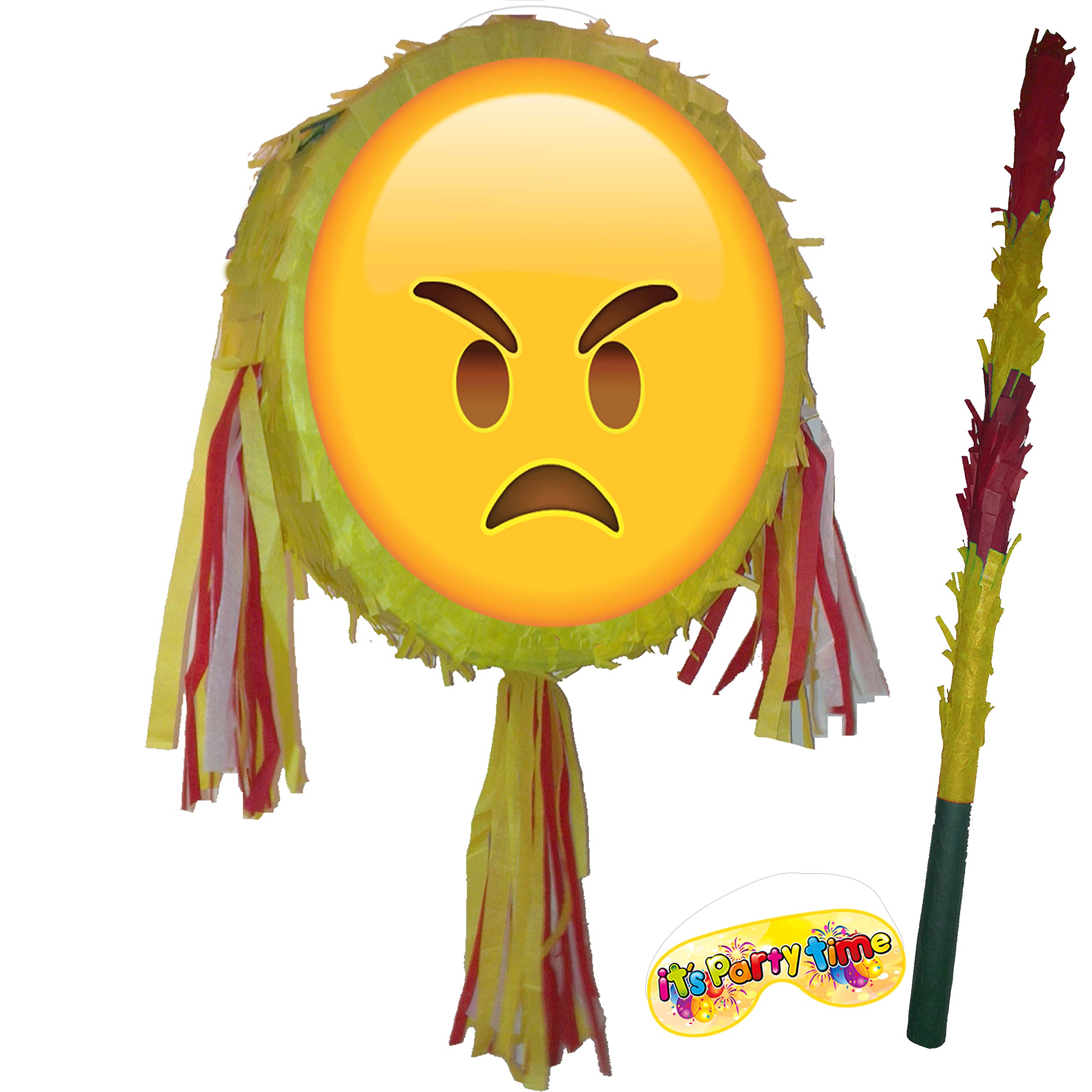 Angry Emoji Pinata with stick : Amazon.co.uk: Toys & Games