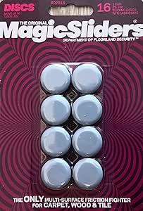 MAGIC SLIDERS 02516-1" Reusable Furniture Sliders | Heavy-Duty Self ...