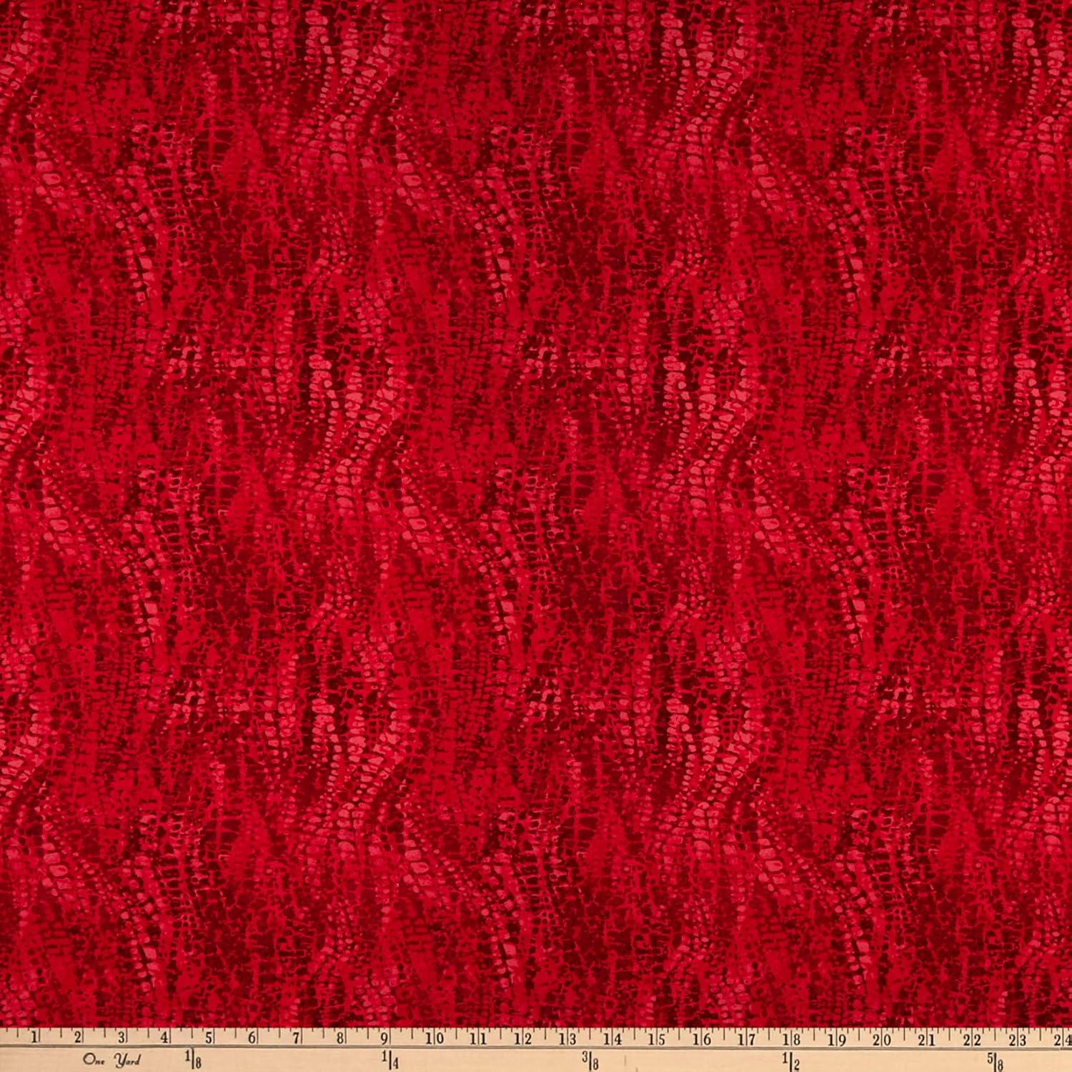 Amazon.com: Chameleon Texture Red, Quilting Fabric by the Yard