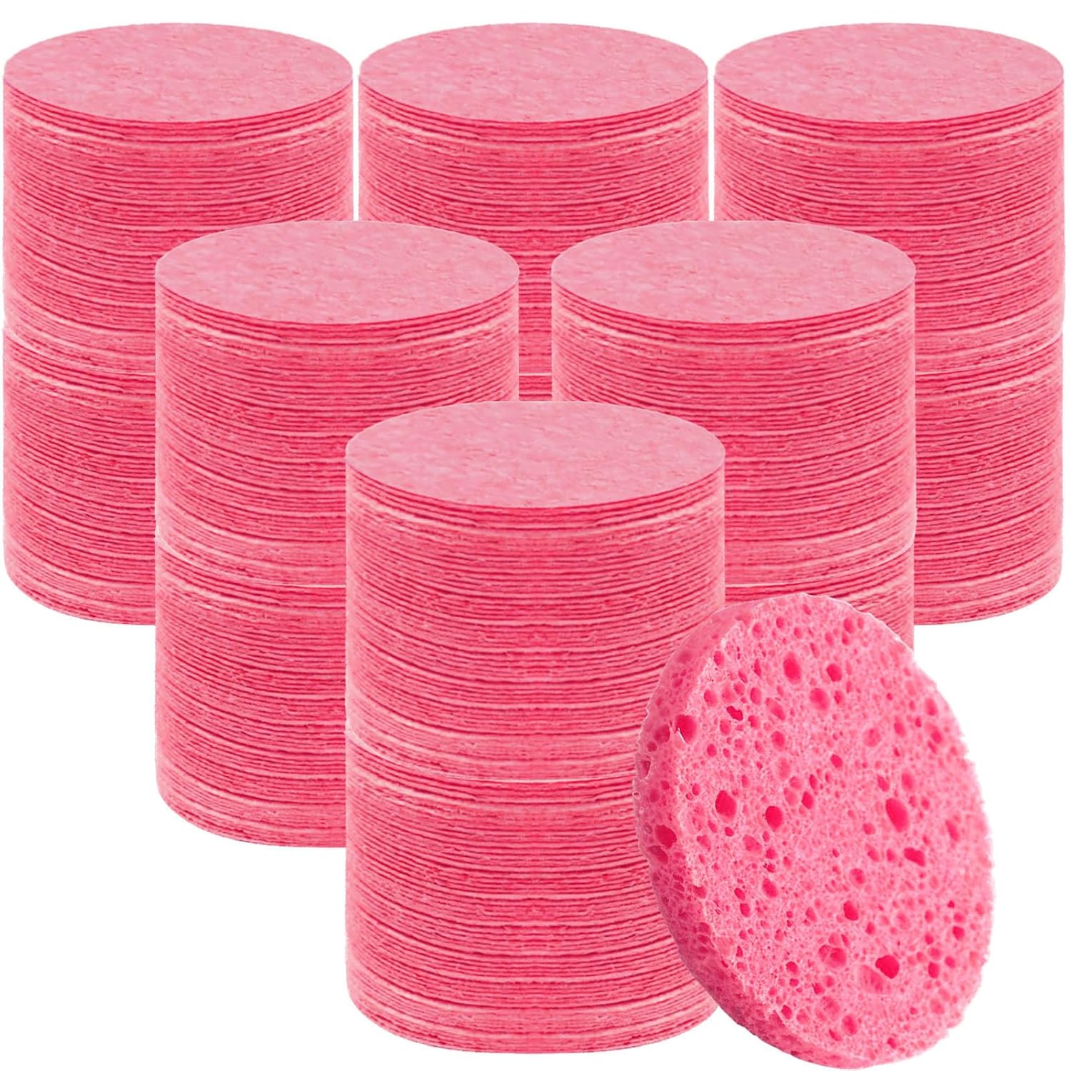 Amazon.com : Beieverluck 300 Count Compressed Facial Sponges for ...