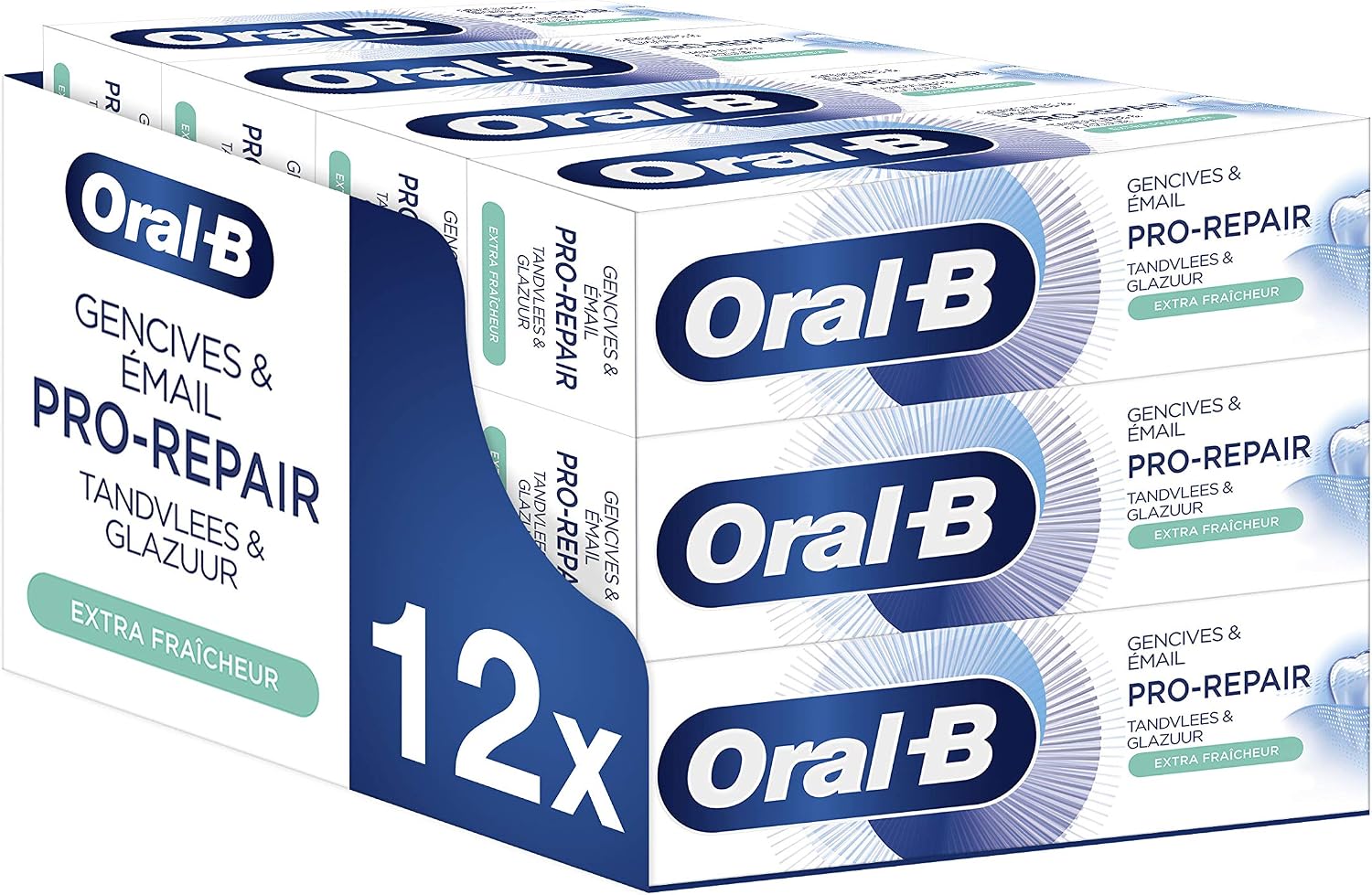 Oral-B - Pro-Repair Gums & Enamel Extra Fresh Toothpaste - 75 ML (Pack ...