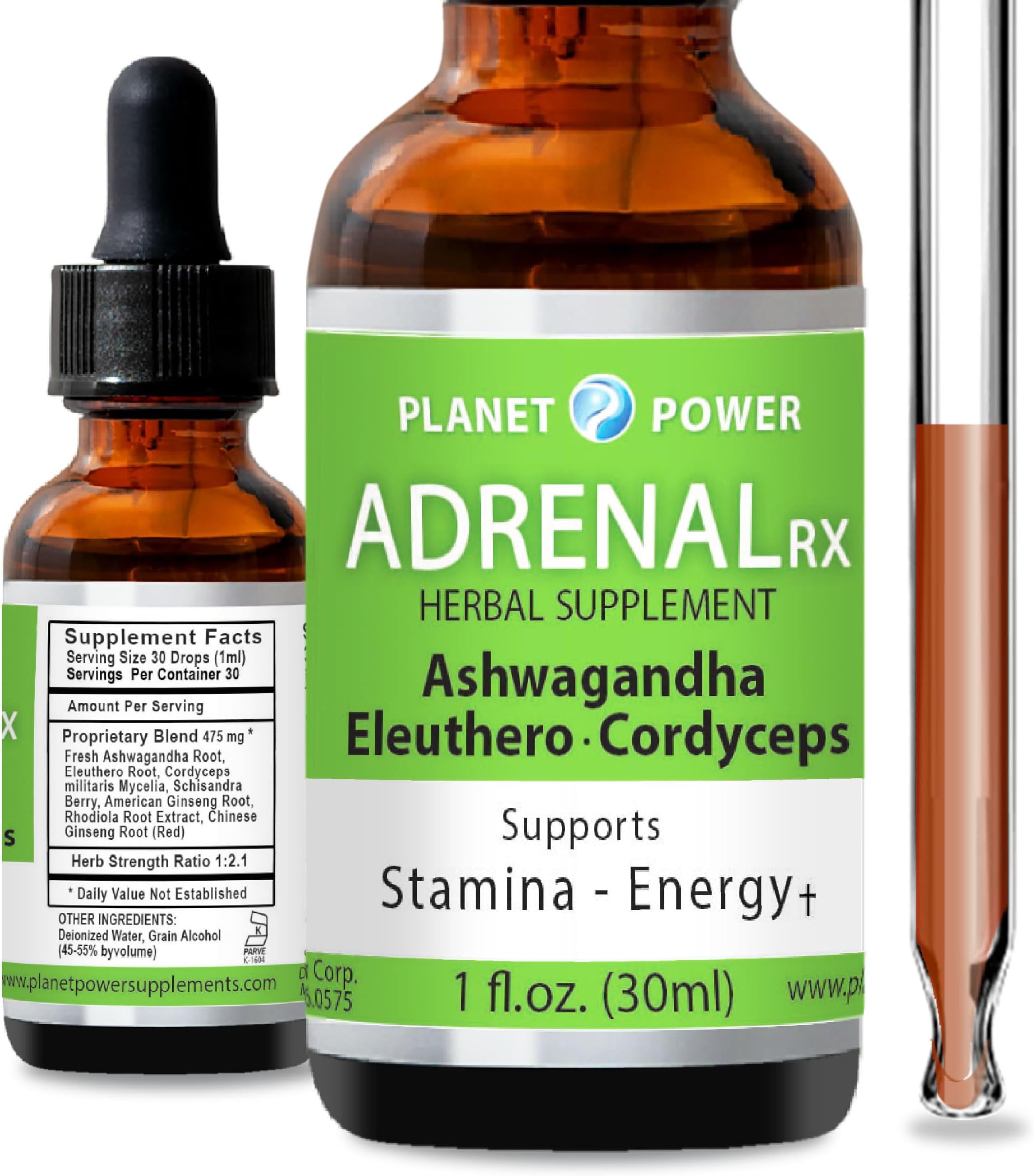 Amazon.com: Adrenal Support Supplements (Liquid Drops) - 10 Organic ...